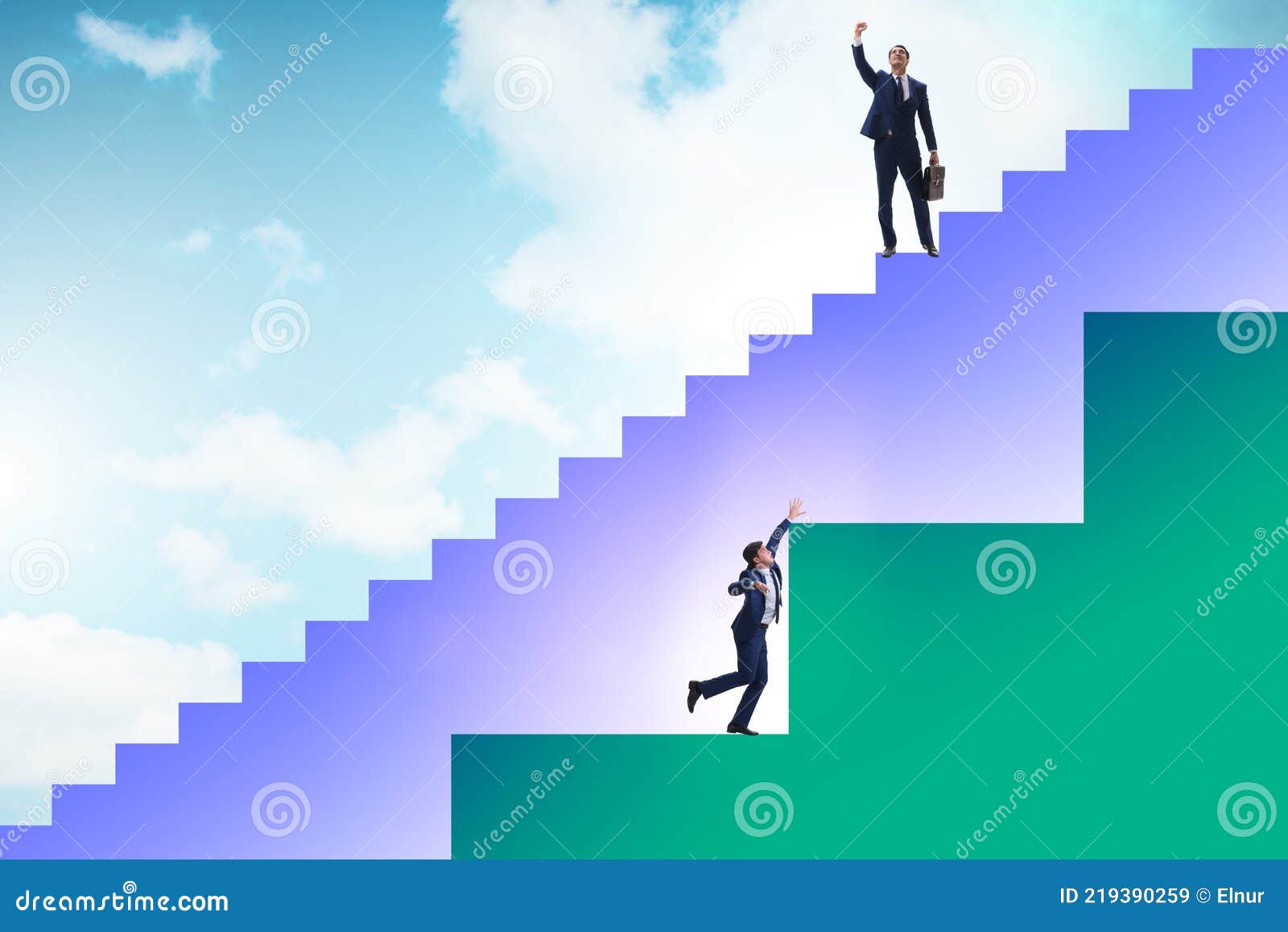 Concept of Unfair Treatment of Different Employees Stock Image - Image ...