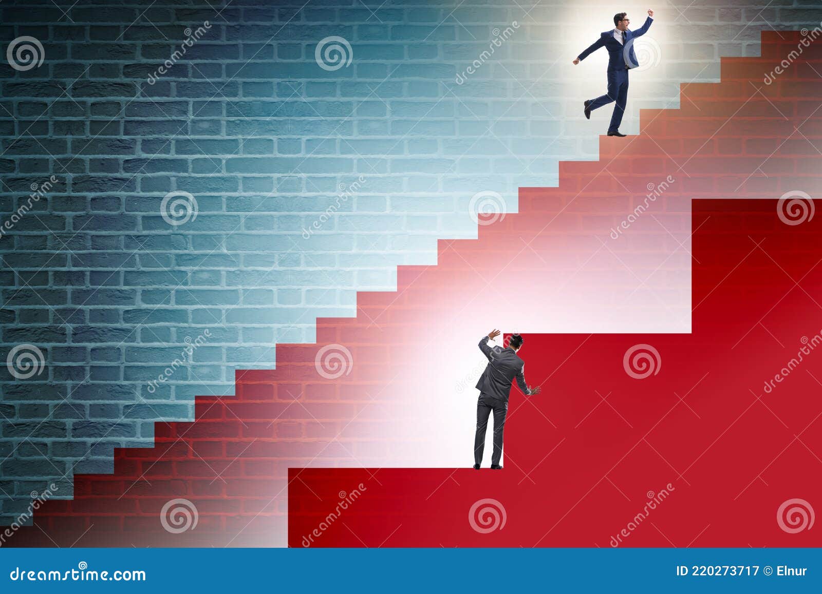 Concept of Unfair Treatment of Different Employees Stock Image - Image ...