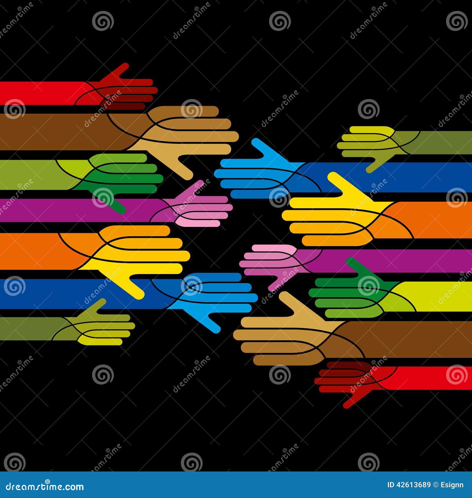 Unity Vector Illustration | CartoonDealer.com #15814958