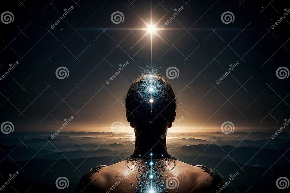 Unleashing the Boundless Mind.AI Generated Stock Illustration ...