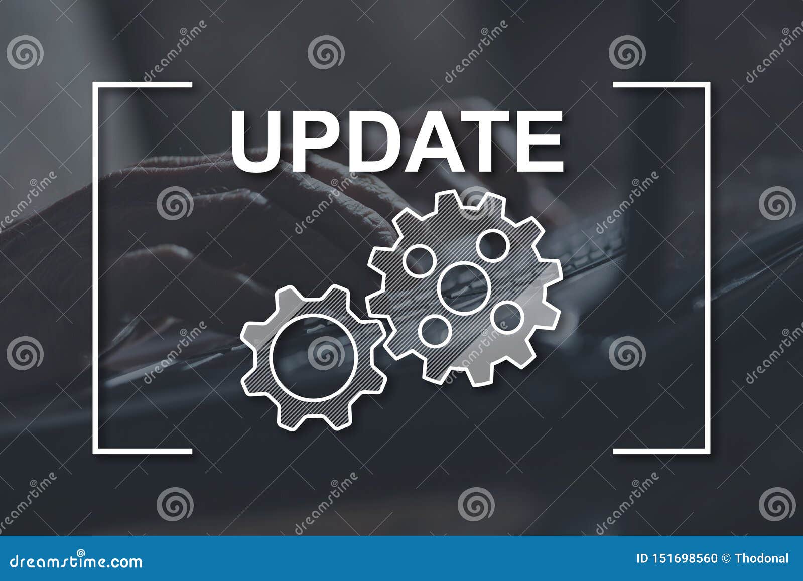 Concept of update stock photo. Image of operation, internet - 151698560
