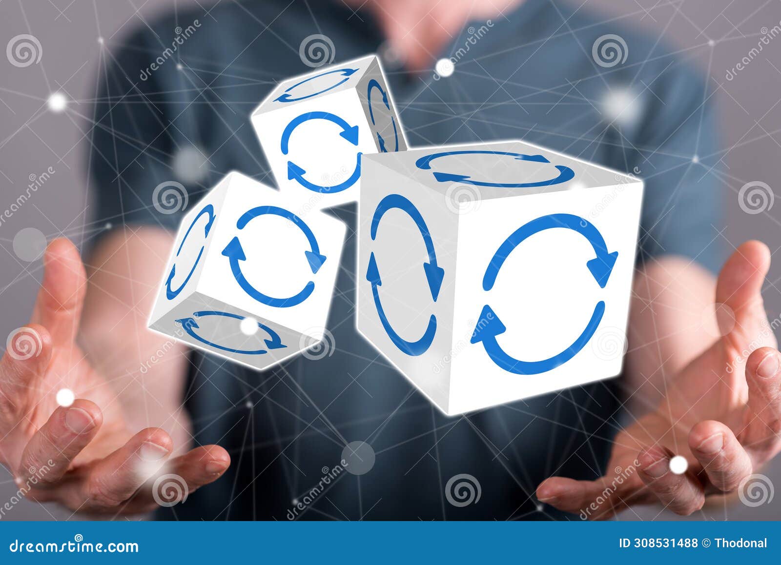 Concept of upgrade stock photo. Image of icon, installation - 308531488