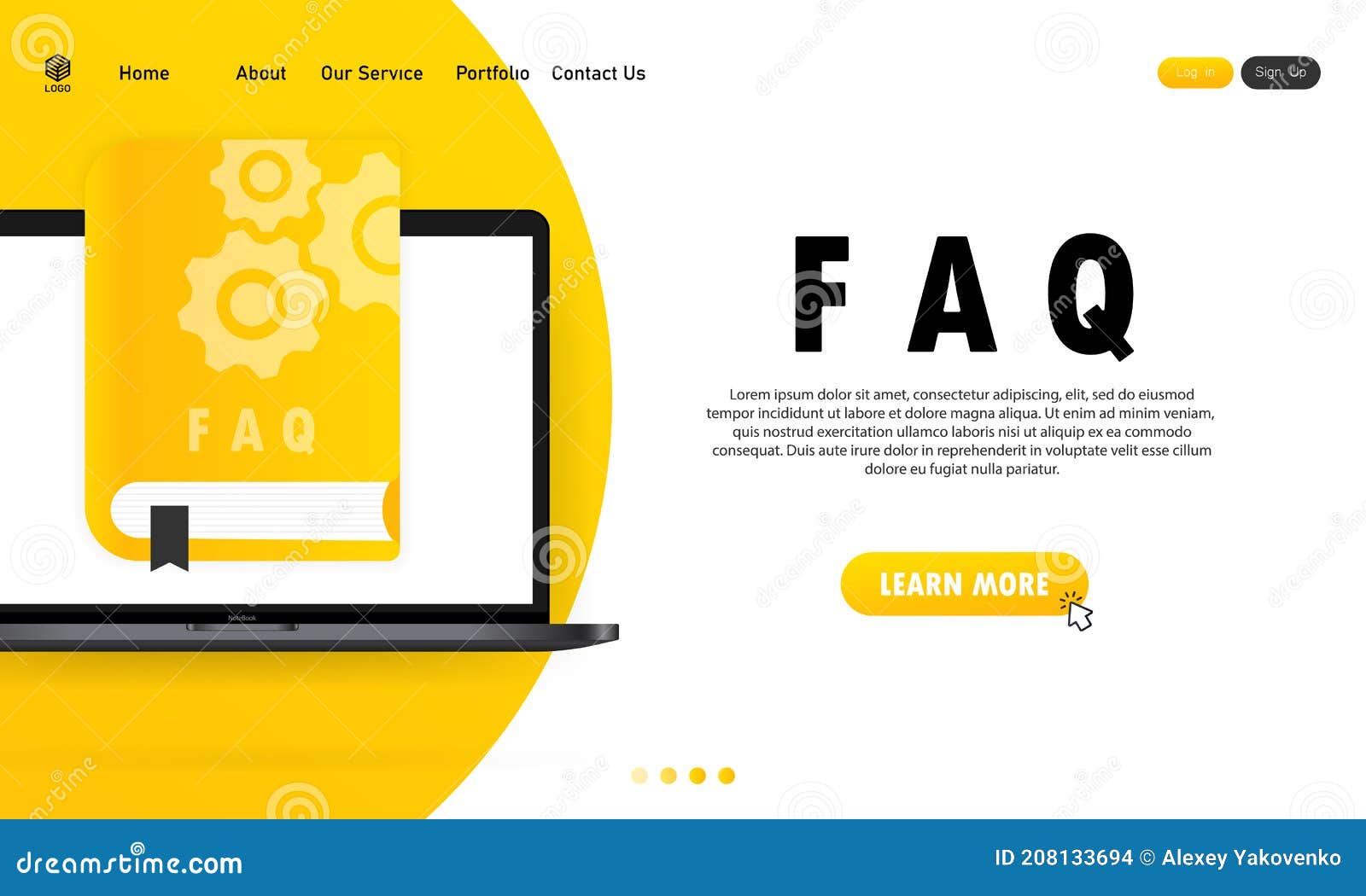 Concept User Guide FAQ Book for Web Page, Banner, Social Media. User ...