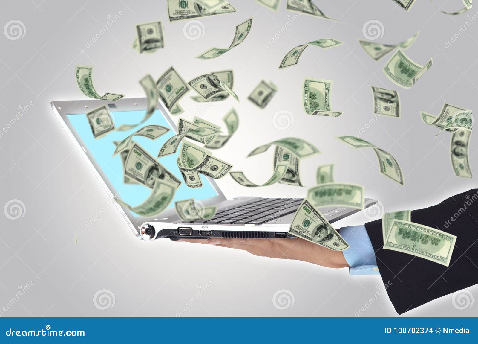 Internet Money stock photo. Image of prize, electronic - 100702374