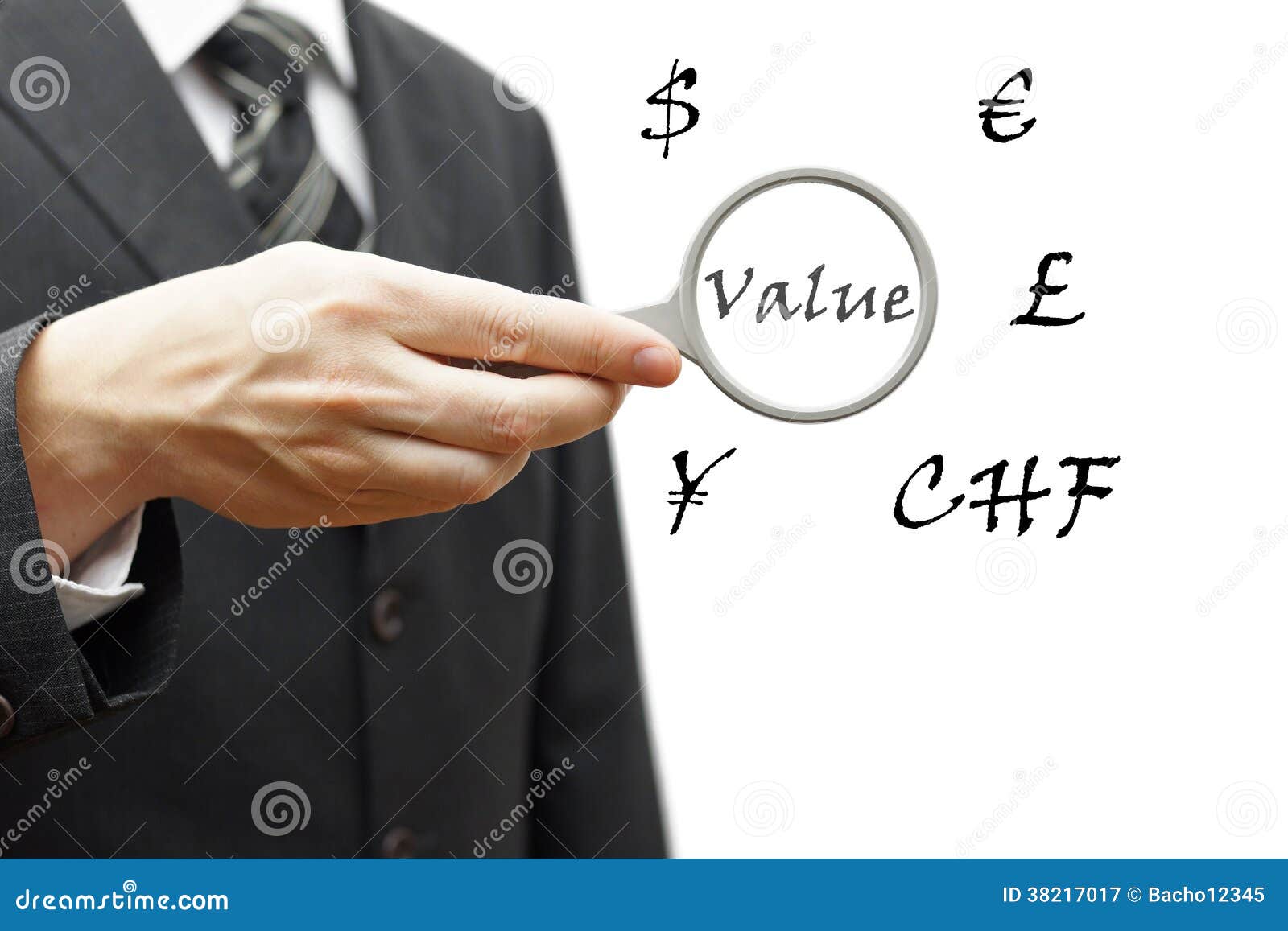 Concept of Value Money with Multiple Currencies Stock Image - Image of ...