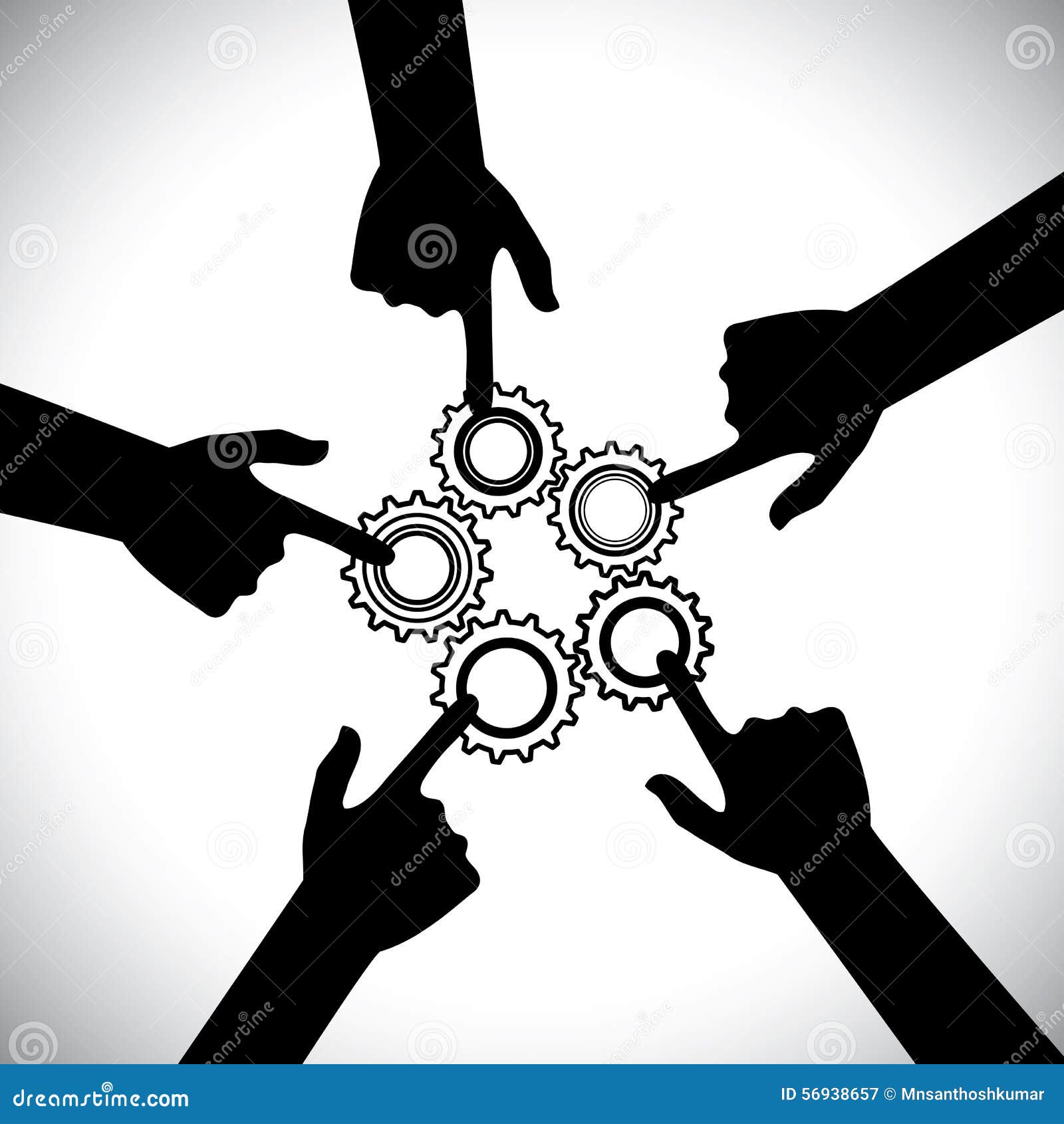 Concept Vector Graphic- of Teamwork, Community Unity & Integrity Stock ...