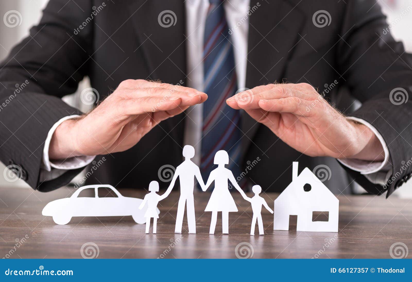 Concept verzekering stock afbeelding. Image of familie - 66127357