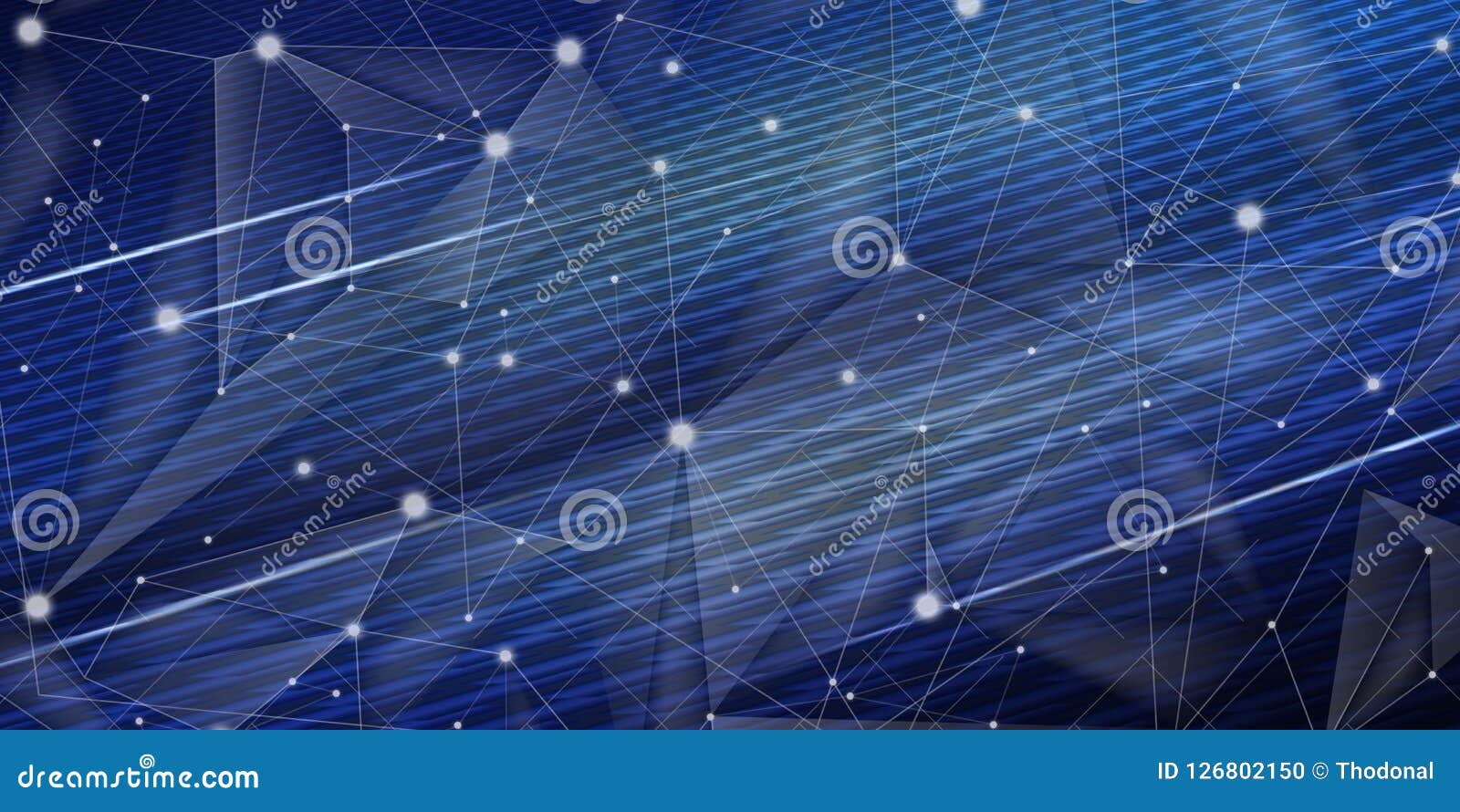 Concept of virtual network stock illustration. Illustration of ...