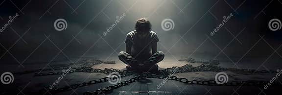 A Concept that Visualizes the Feeling of Being Bound by Invisible ...