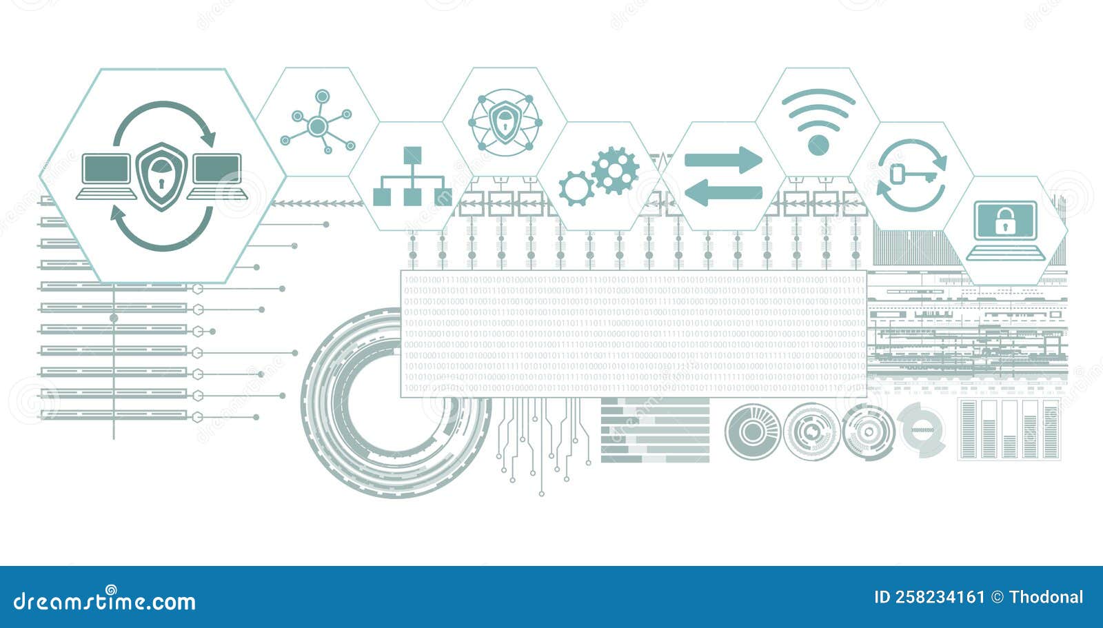 Concept of vpn stock illustration. Illustration of protect - 258234161