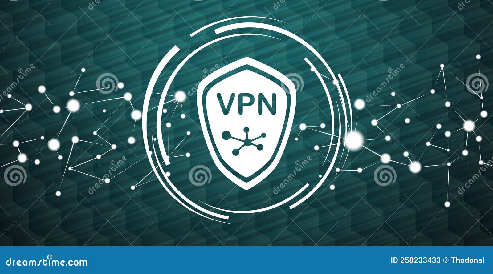 Concept of vpn stock illustration. Illustration of computer - 258233433