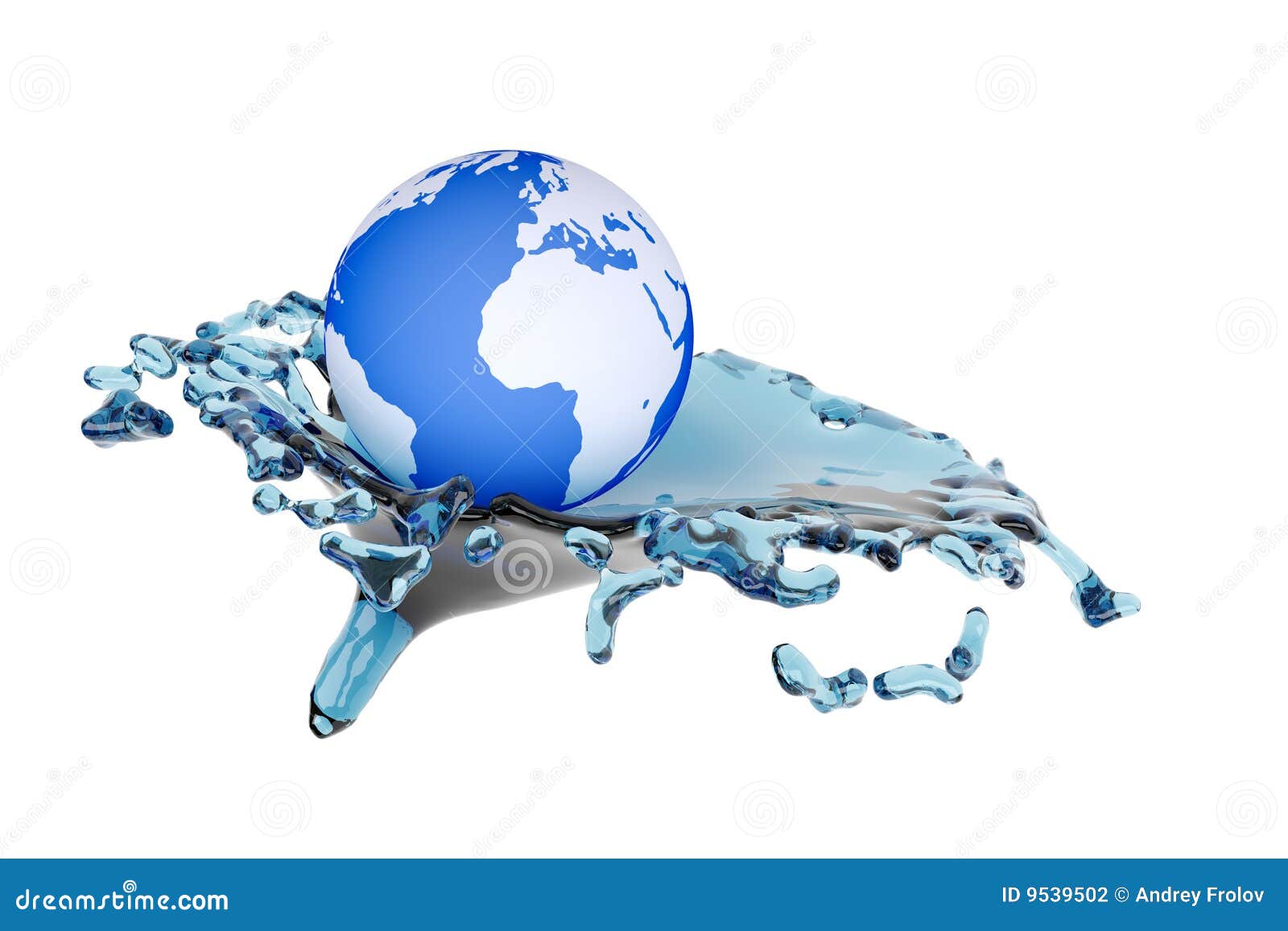 Concept water stream stock illustration. Illustration of science - 9539502