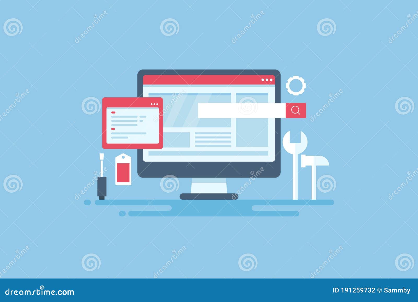 Website Under Maintenance, Website Under Construction, System Update ...