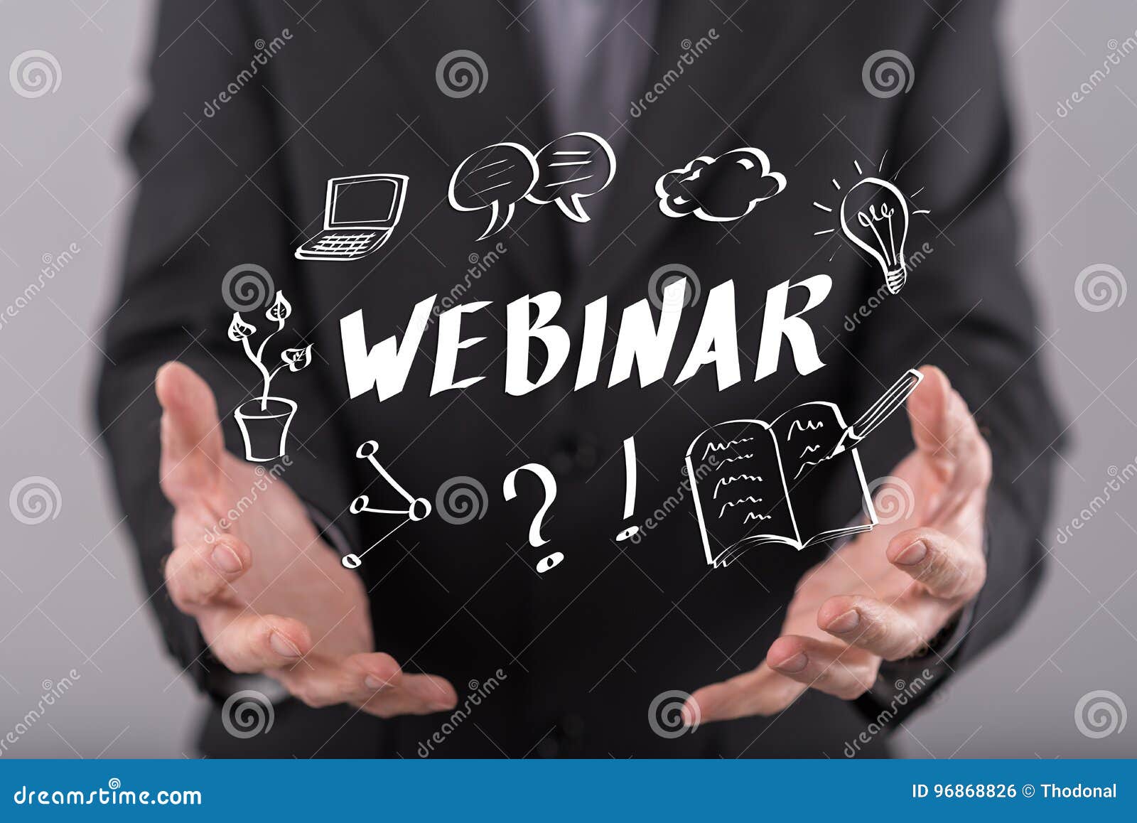 Concept of webinar stock photo. Image of webinar, communication - 96868826