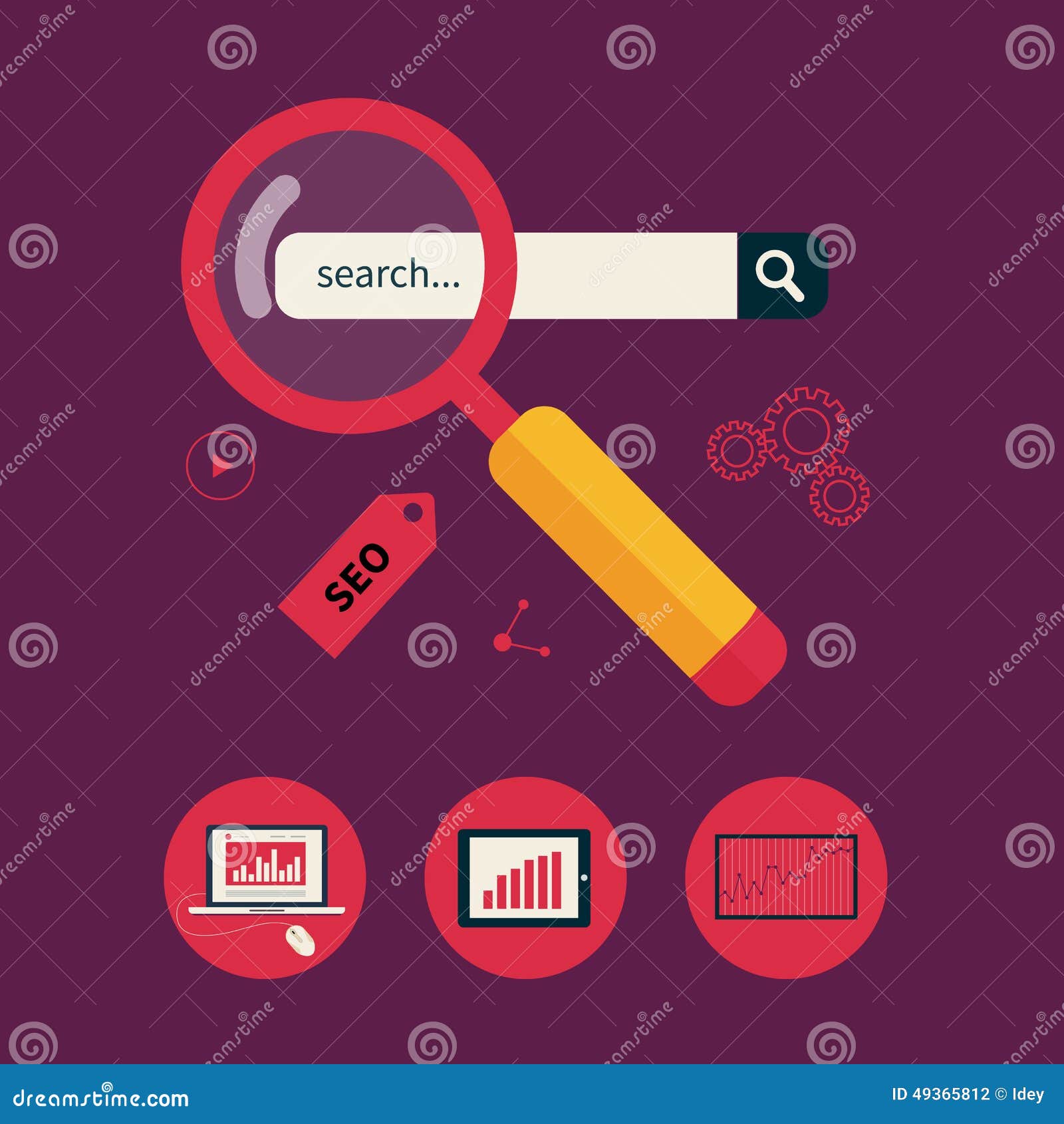 Concept of Website Analytics and SEO Data Analysis Stock Vector ... Concept of Website Analytics and SEO Data Analysis Stock Vector ...