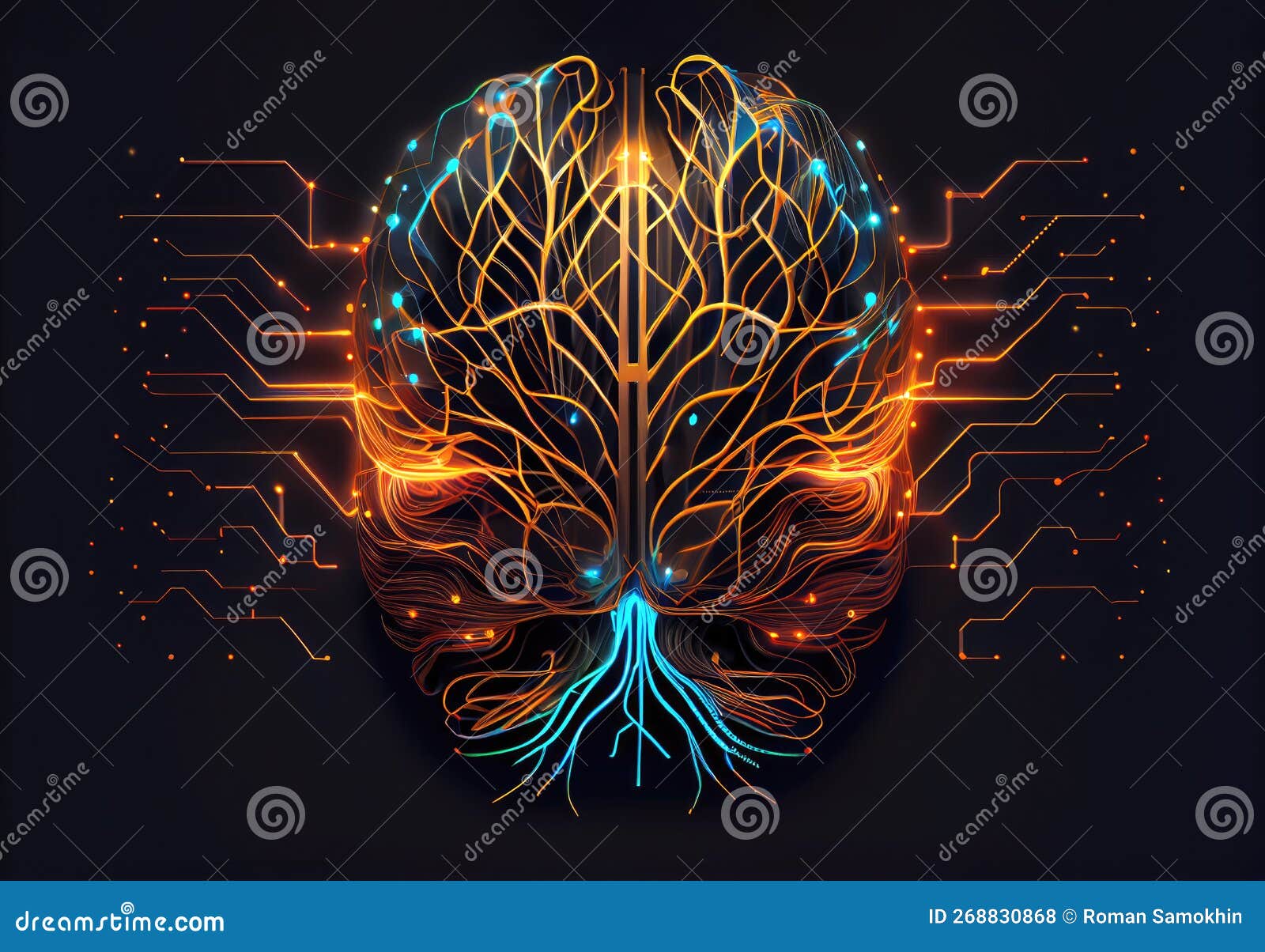 Wired Brain with with Neurons - Artificial Intelligence in Circuit ...