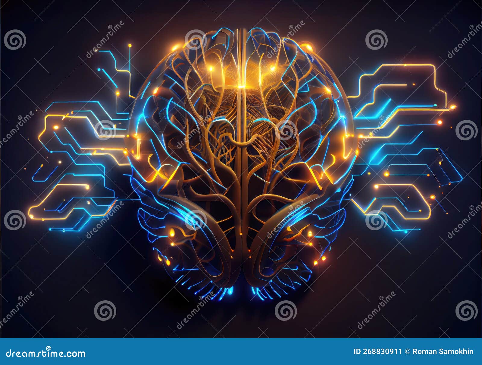 Wired Brain with with Neurons - Artificial Intelligence in Circuit ...