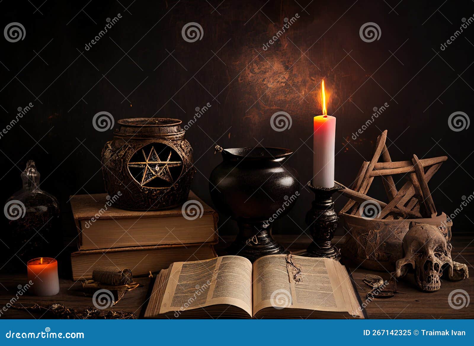 The Concept of Witchcraft and Magic, an Altar for Communication with ...