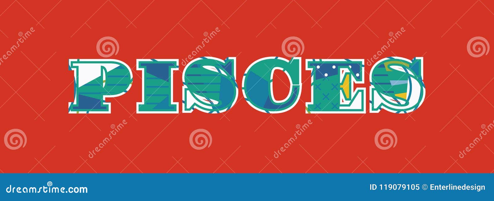 Concept Word Art Illustration De Poissons Illustration de Vecteur ...