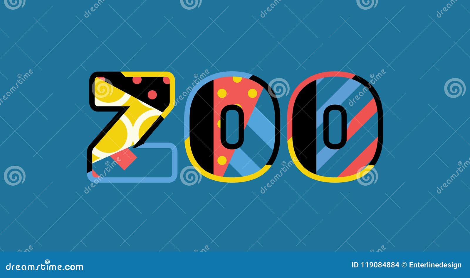 Concept Word Art Illustration De Zoo Illustration de Vecteur ...