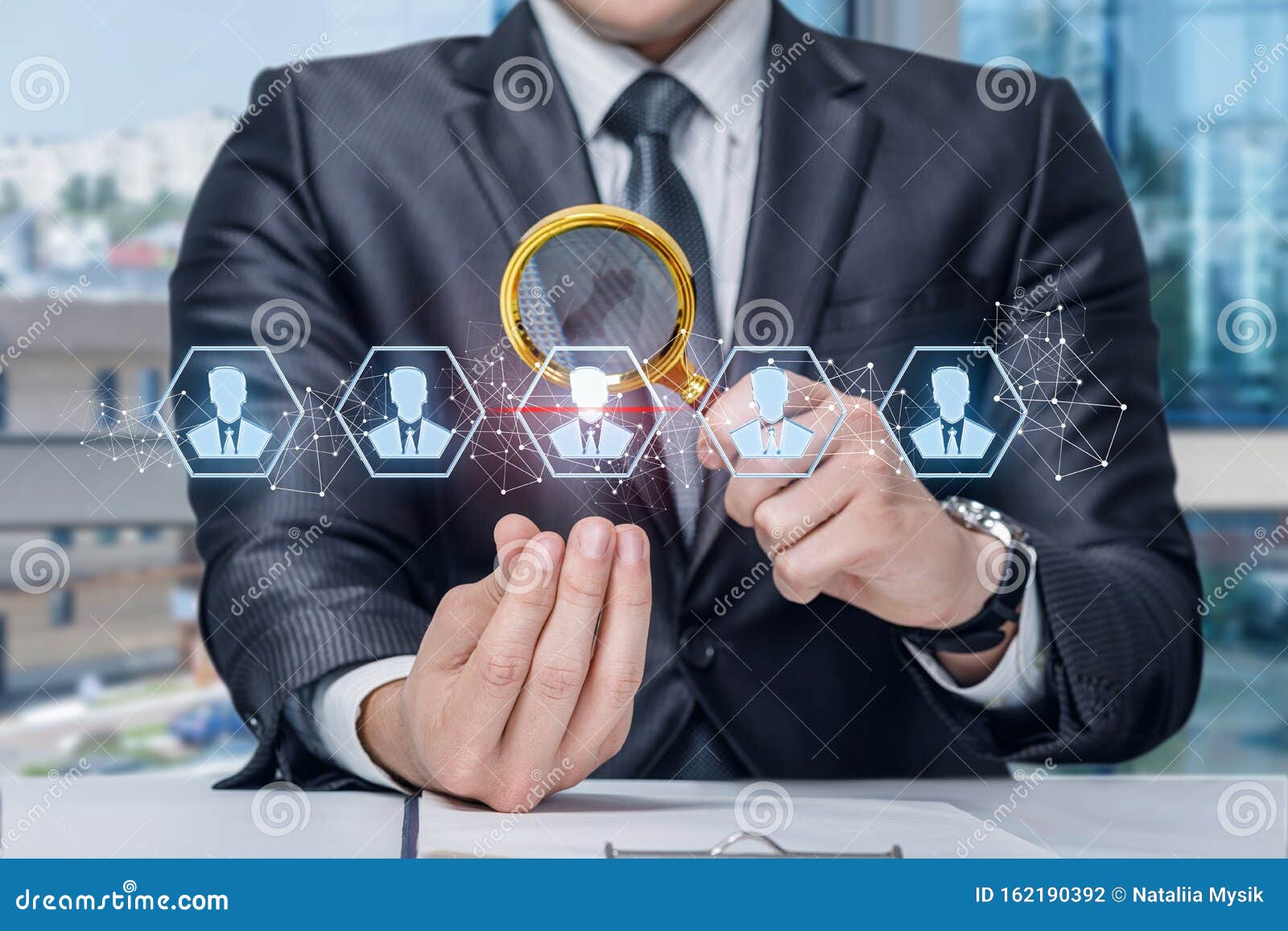 The Concept of Working with Human Resource Stock Photo - Image of ...