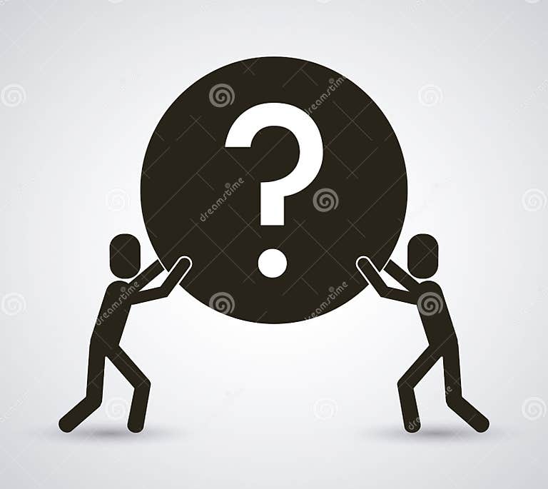 Conception D'aide Graphisme De Point D'interrogation Illustration Plate ... Conception D'aide Graphisme De Point D'interrogation Illustration Plate ...