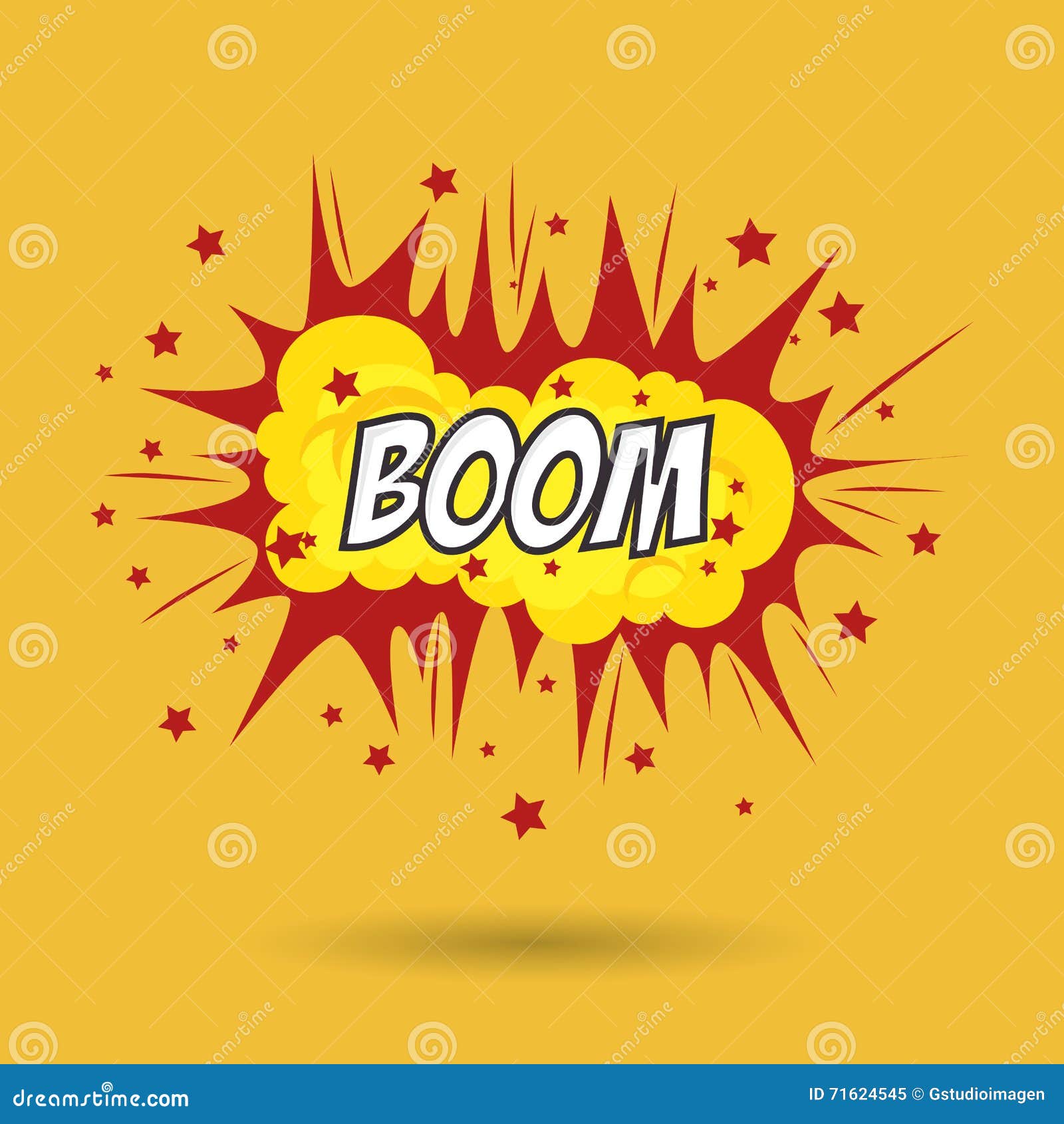 Conception D'art De Bruit D'explosion Illustration Stock - Illustration ...