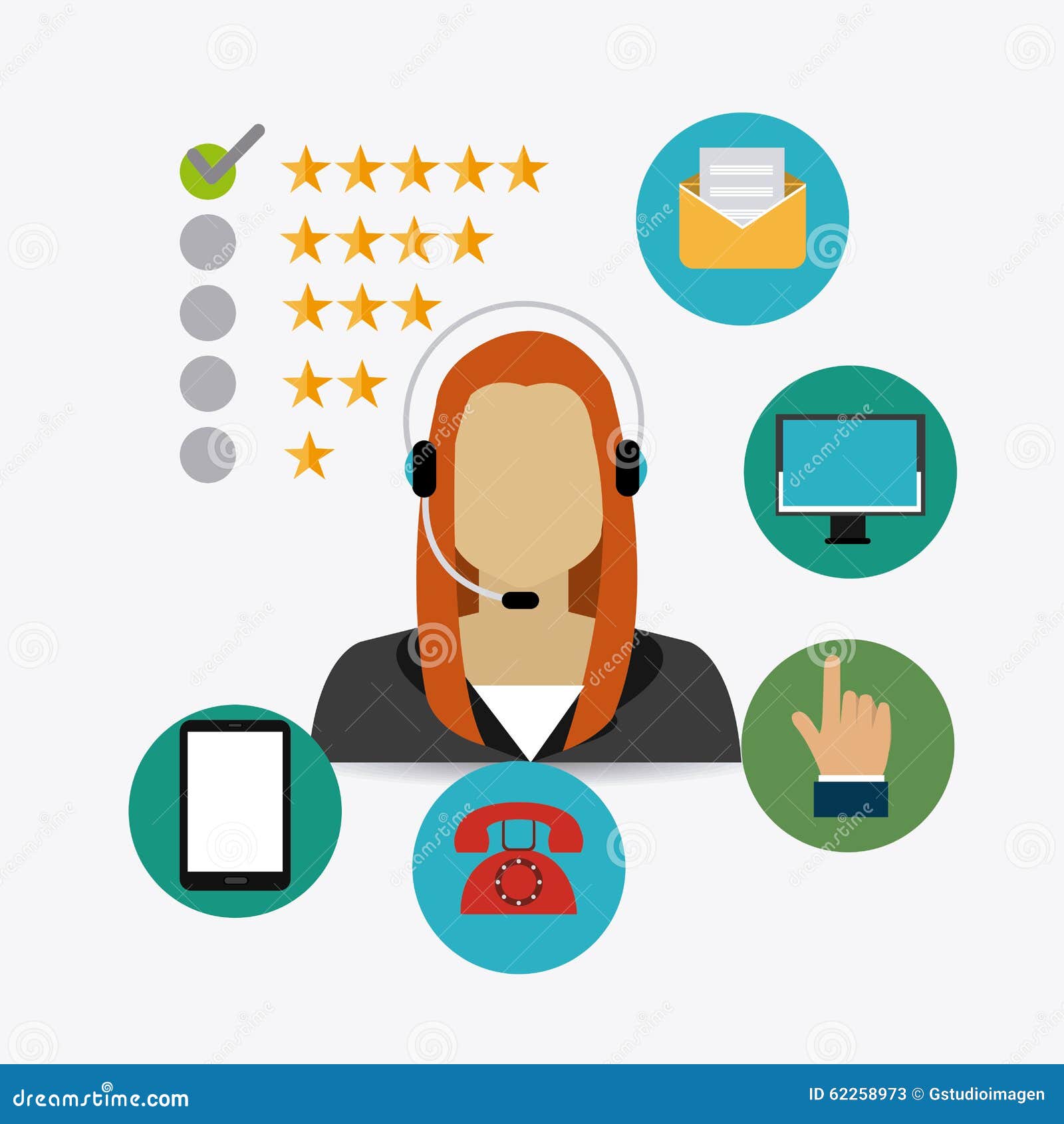 Conception de client illustration stock. Illustration du propriétaire ...