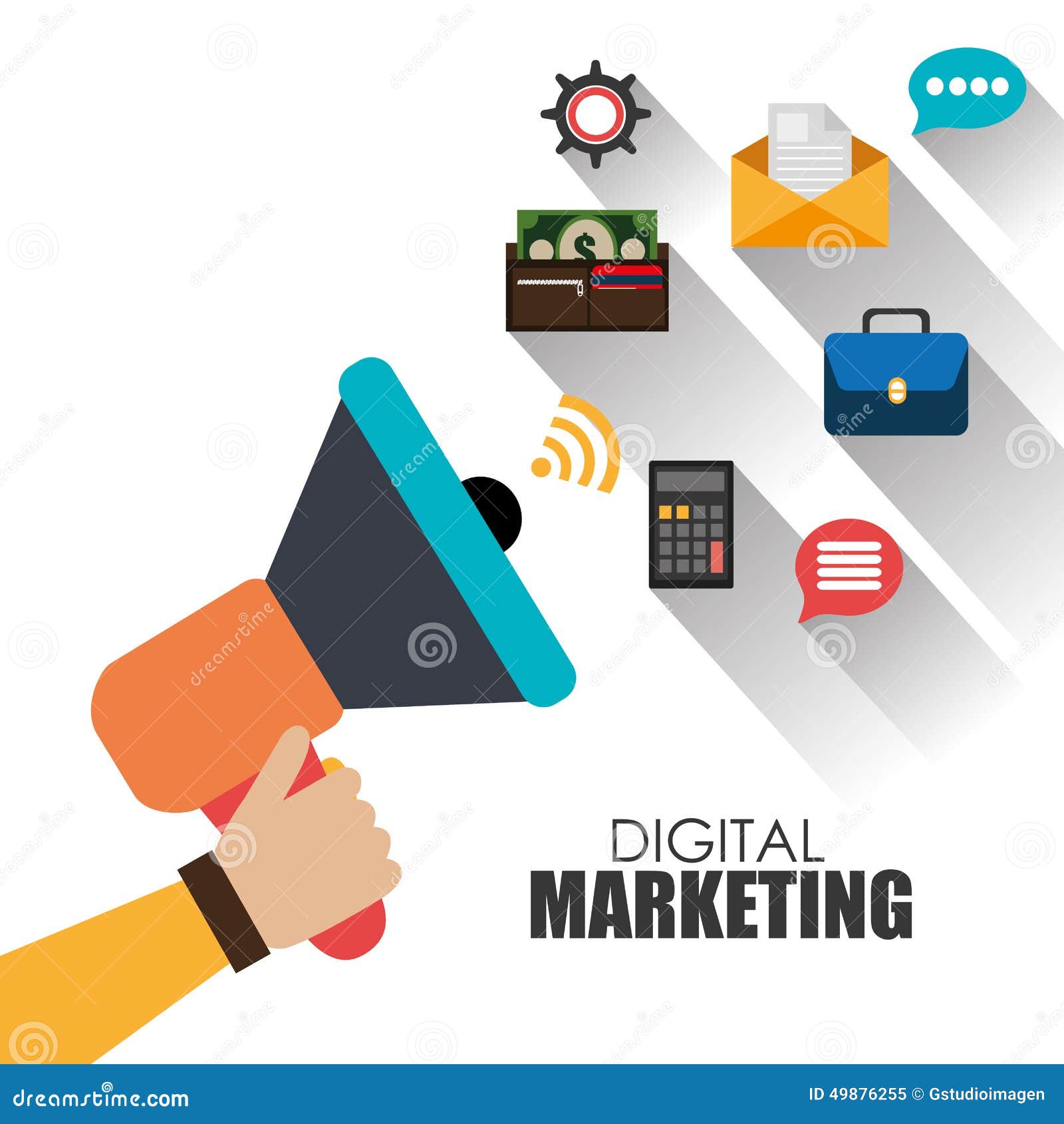 Conception De Commercialisation, Illustration De Vecteur Illustration ...