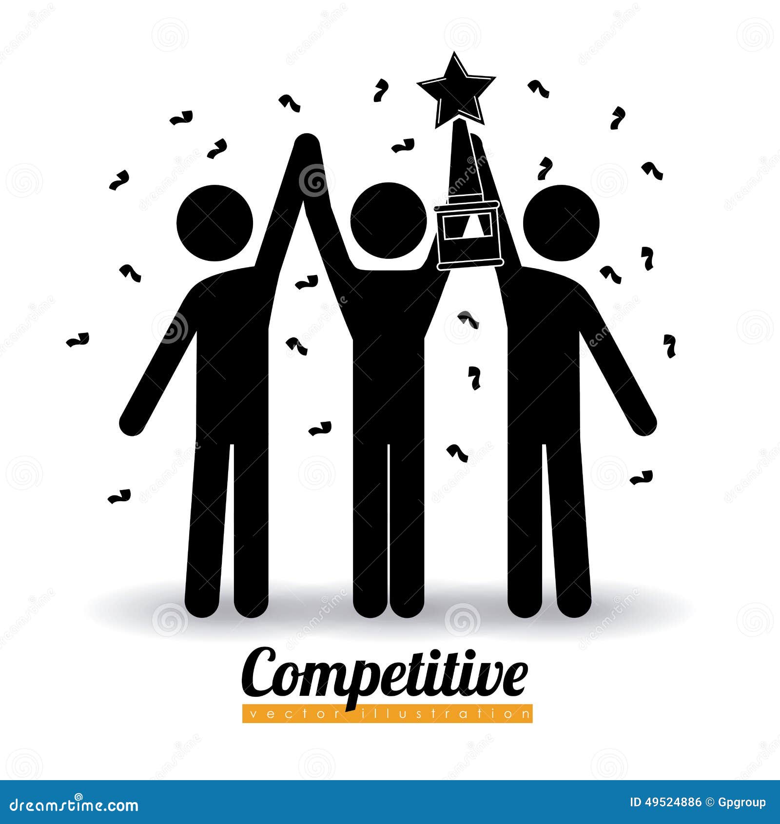 Conception De Concurrence, Illustration De Vecteur Illustration de ...