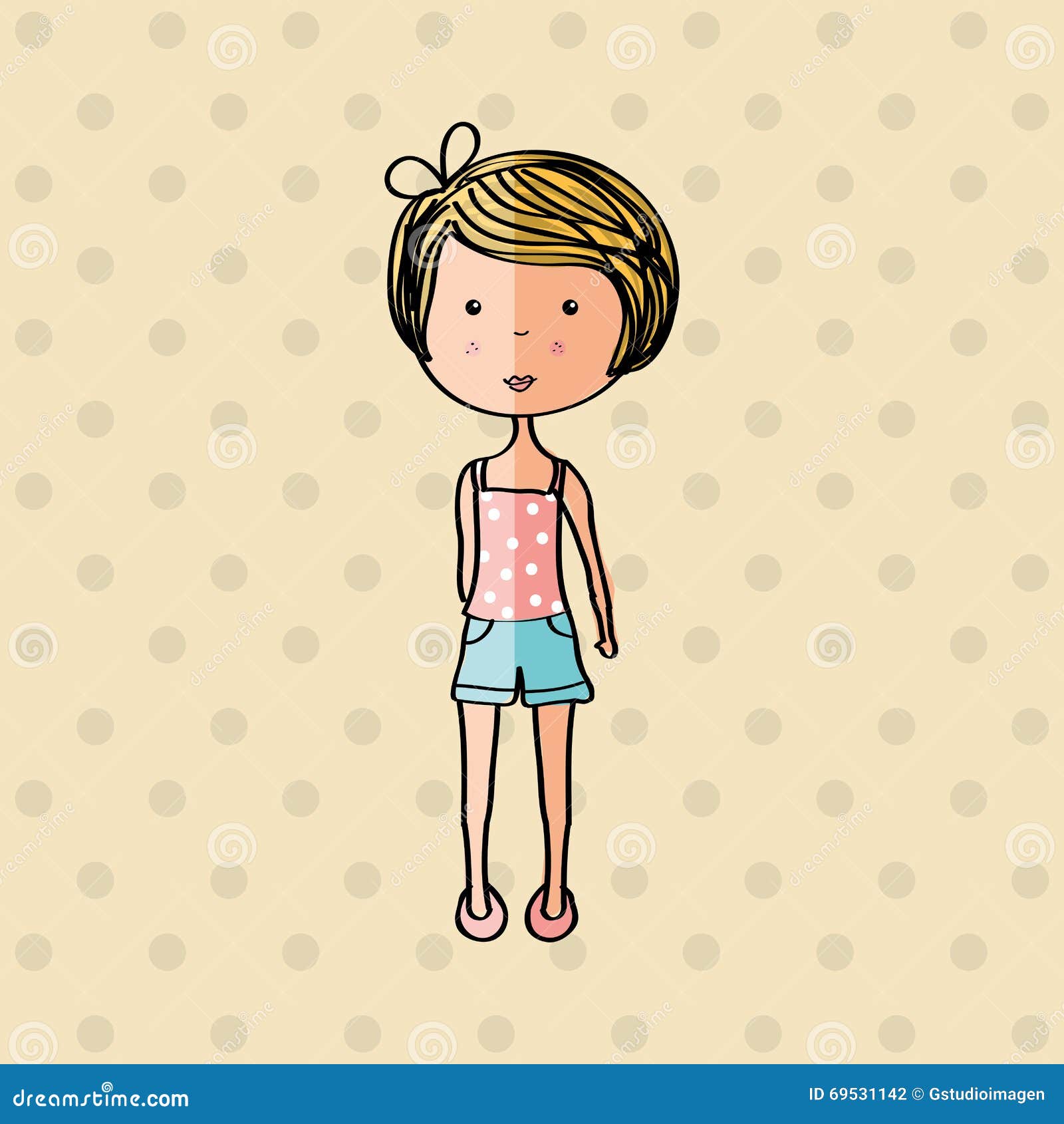 Conception De Dessin De Personne Illustration Stock - Illustration du ...