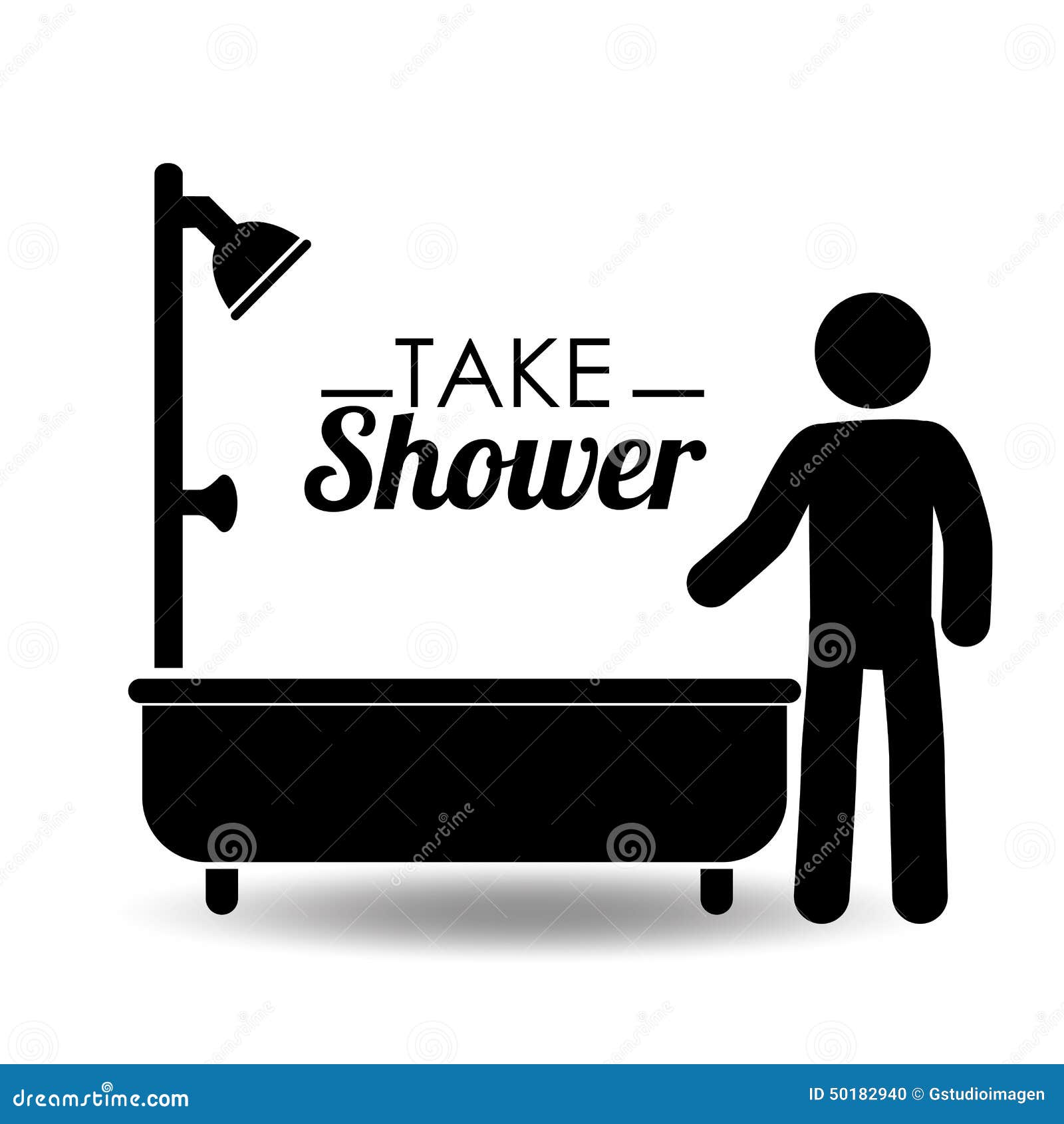 Conception De Douche, Illustration De Vecteur Illustration de Vecteur ...