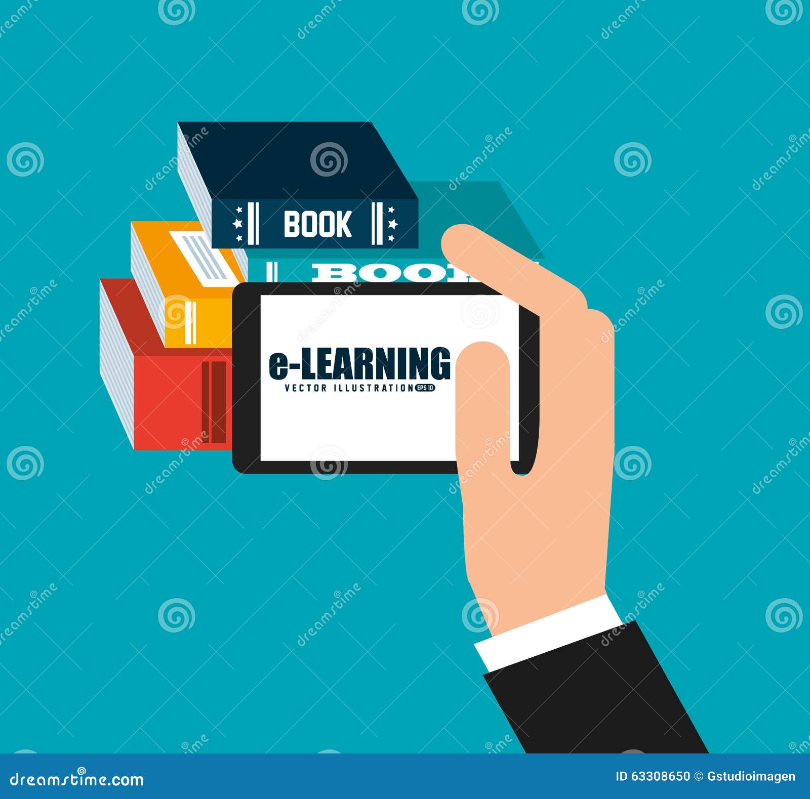 Conception De L'avant-projet D'apprentissage En Ligne Illustration de ...