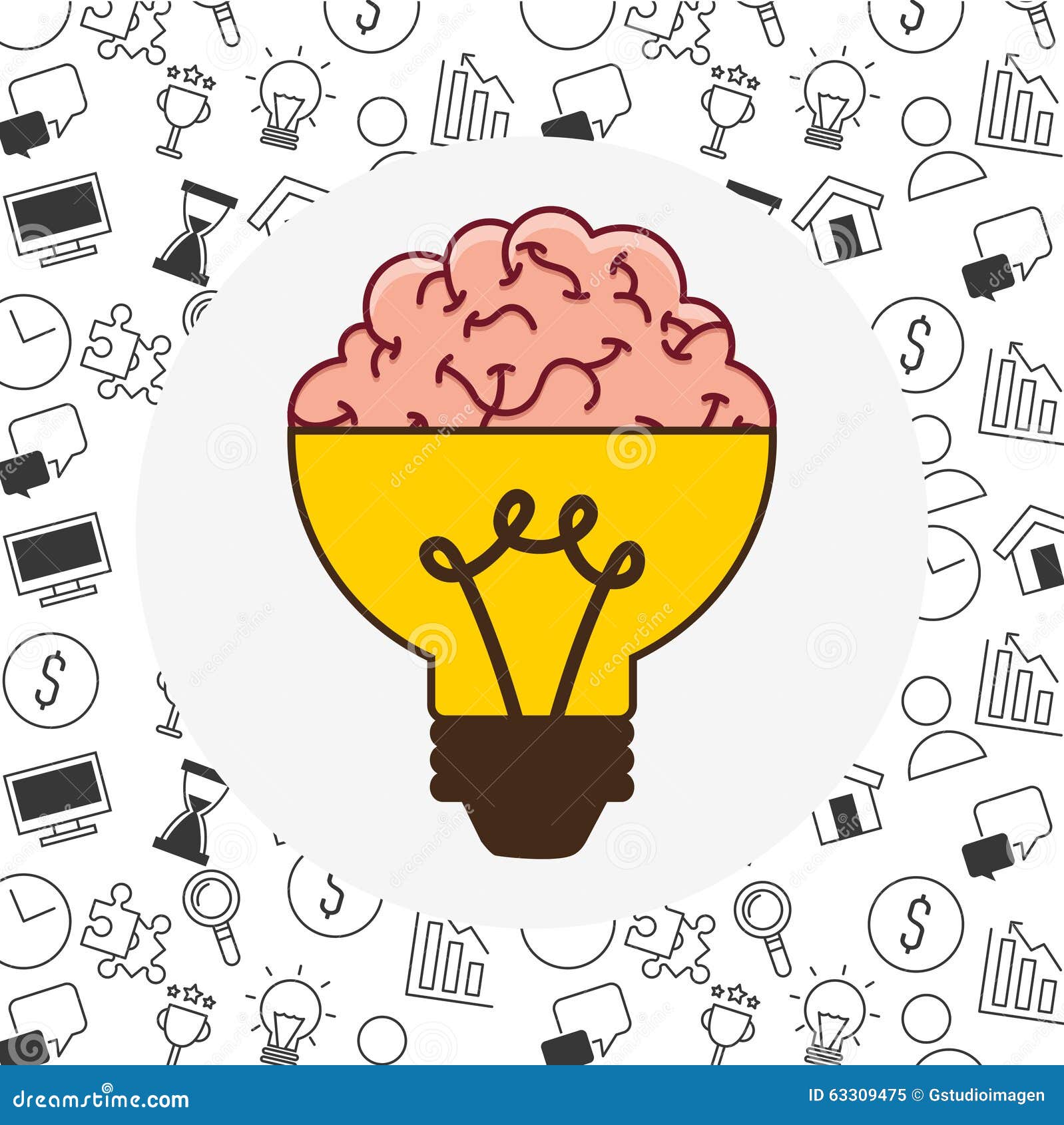 Conception De L'avant-projet De Hink Illustration de Vecteur ...