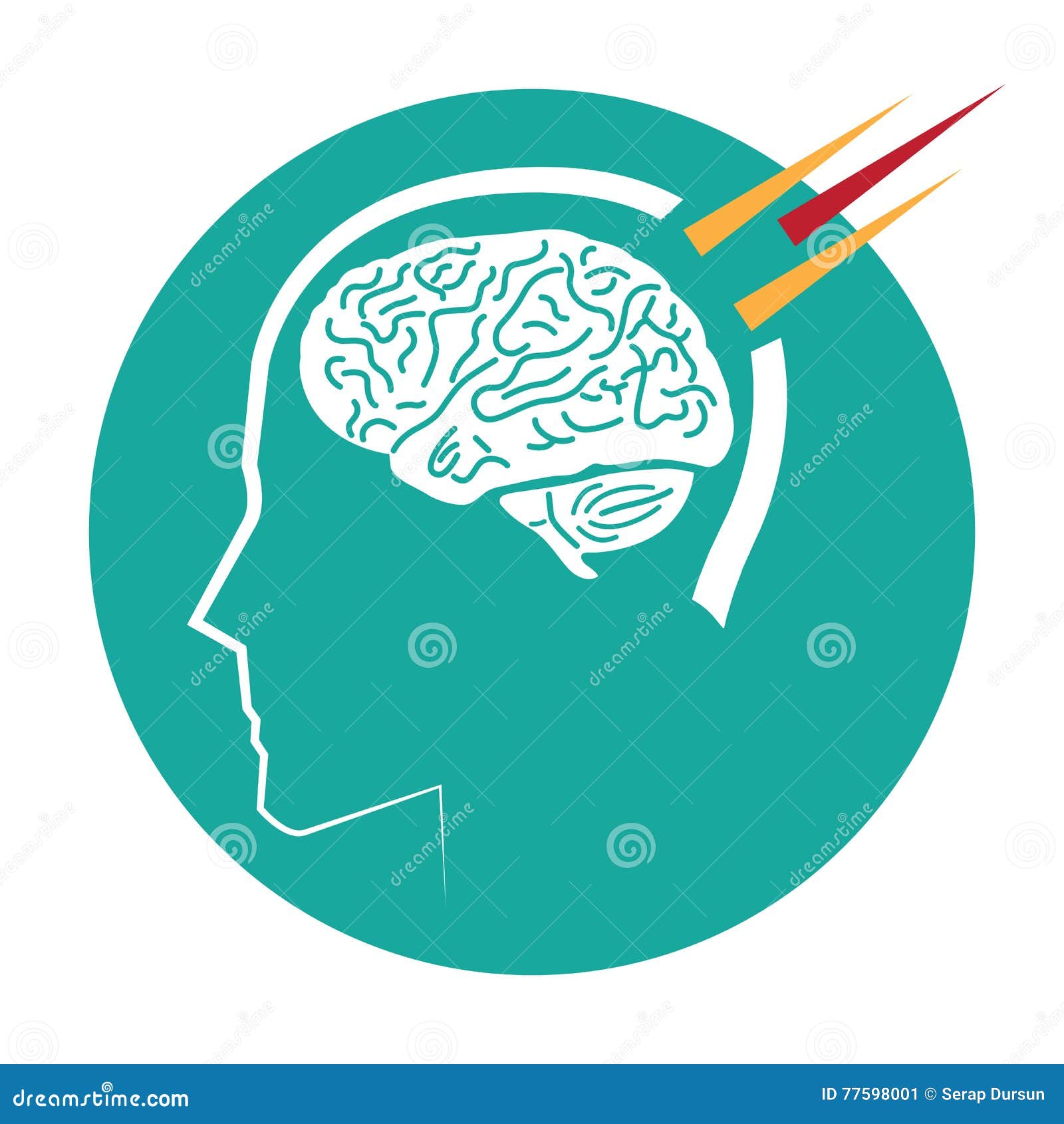 Conception De L'avant-projet Mentale Illustration de Vecteur ...