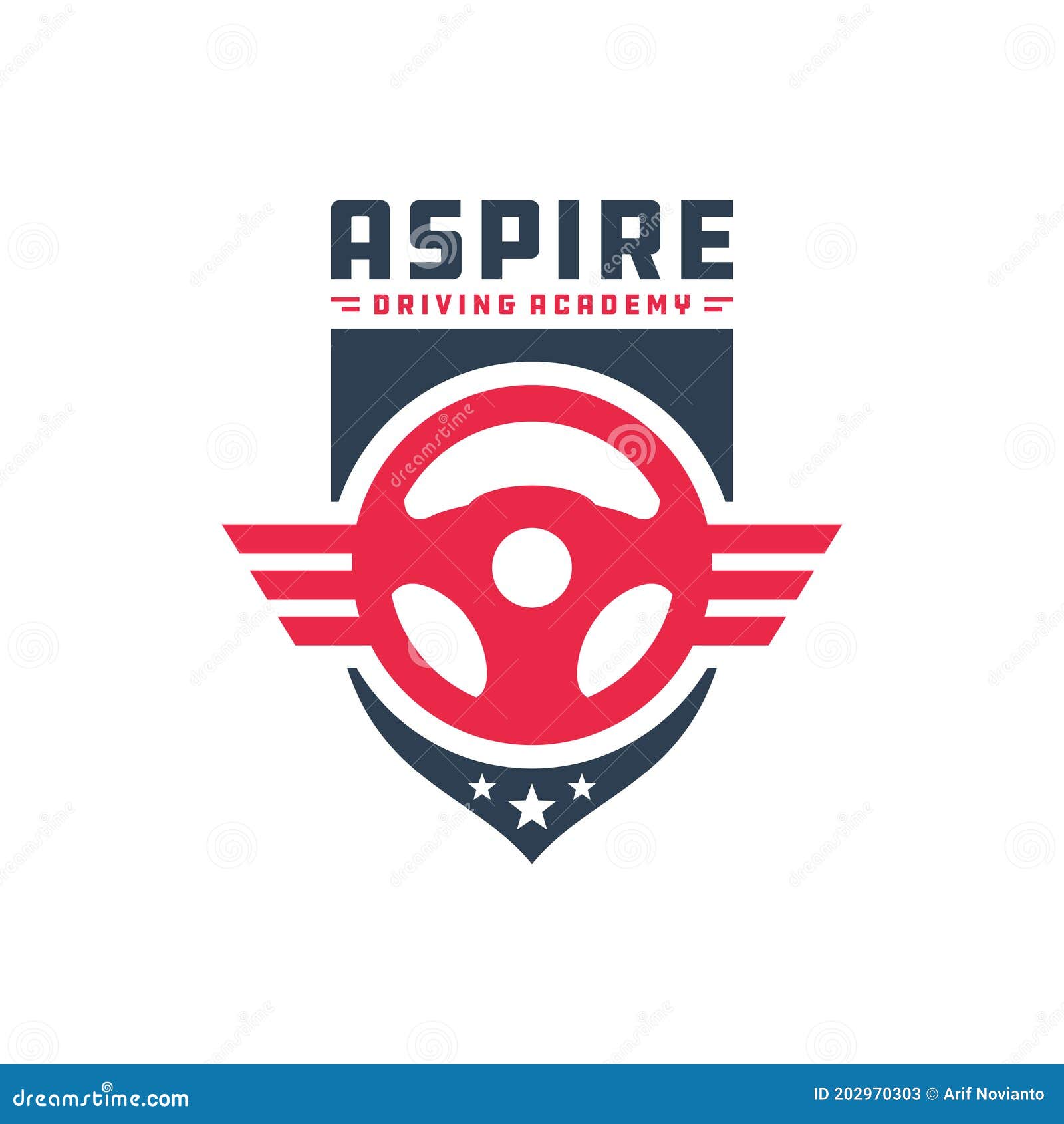 Conception De Logo De Conduire La Voiture De Formation Illustration de ...