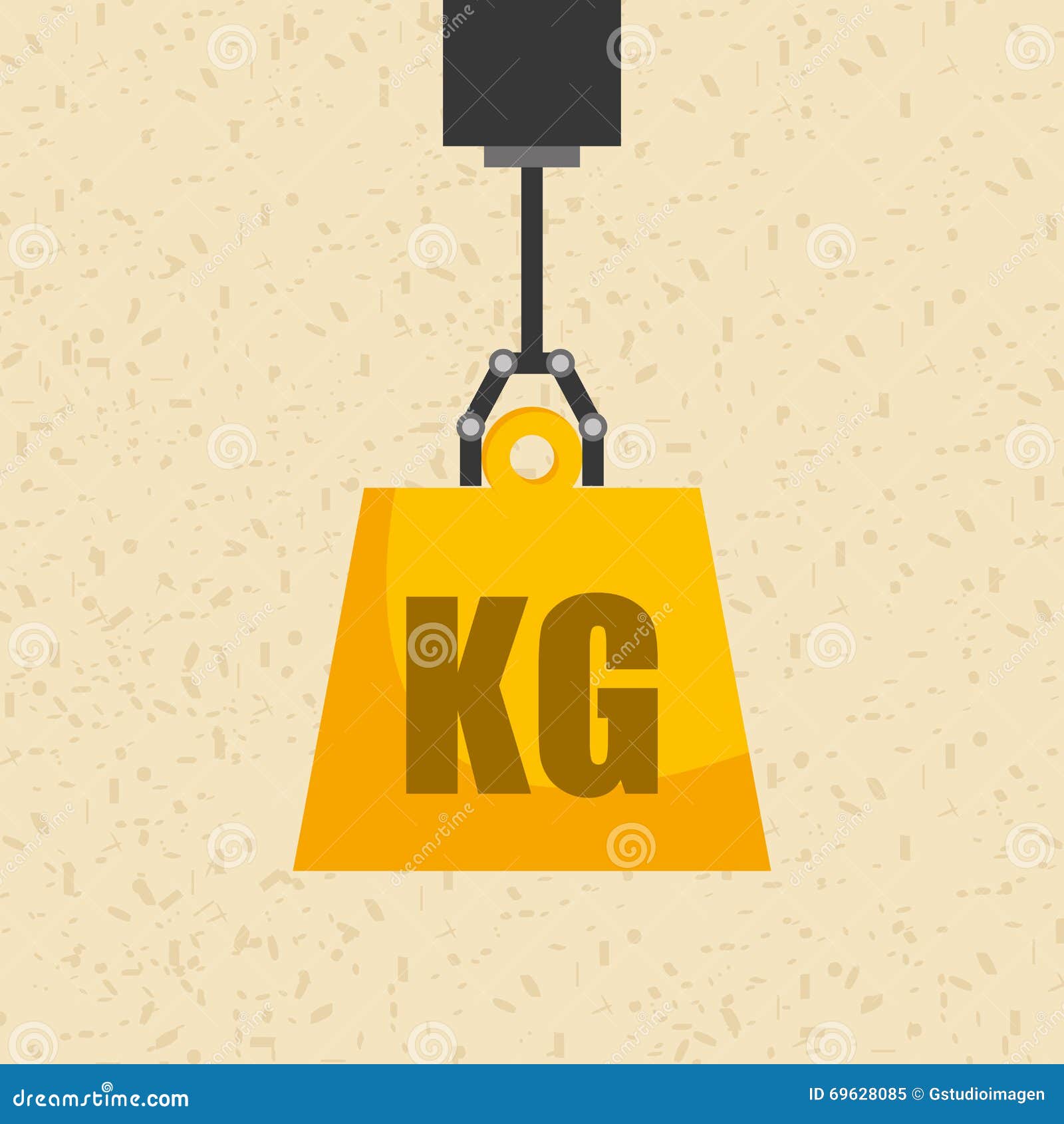 Conception De Mesure De Poids Illustration Stock - Illustration du kilo ...