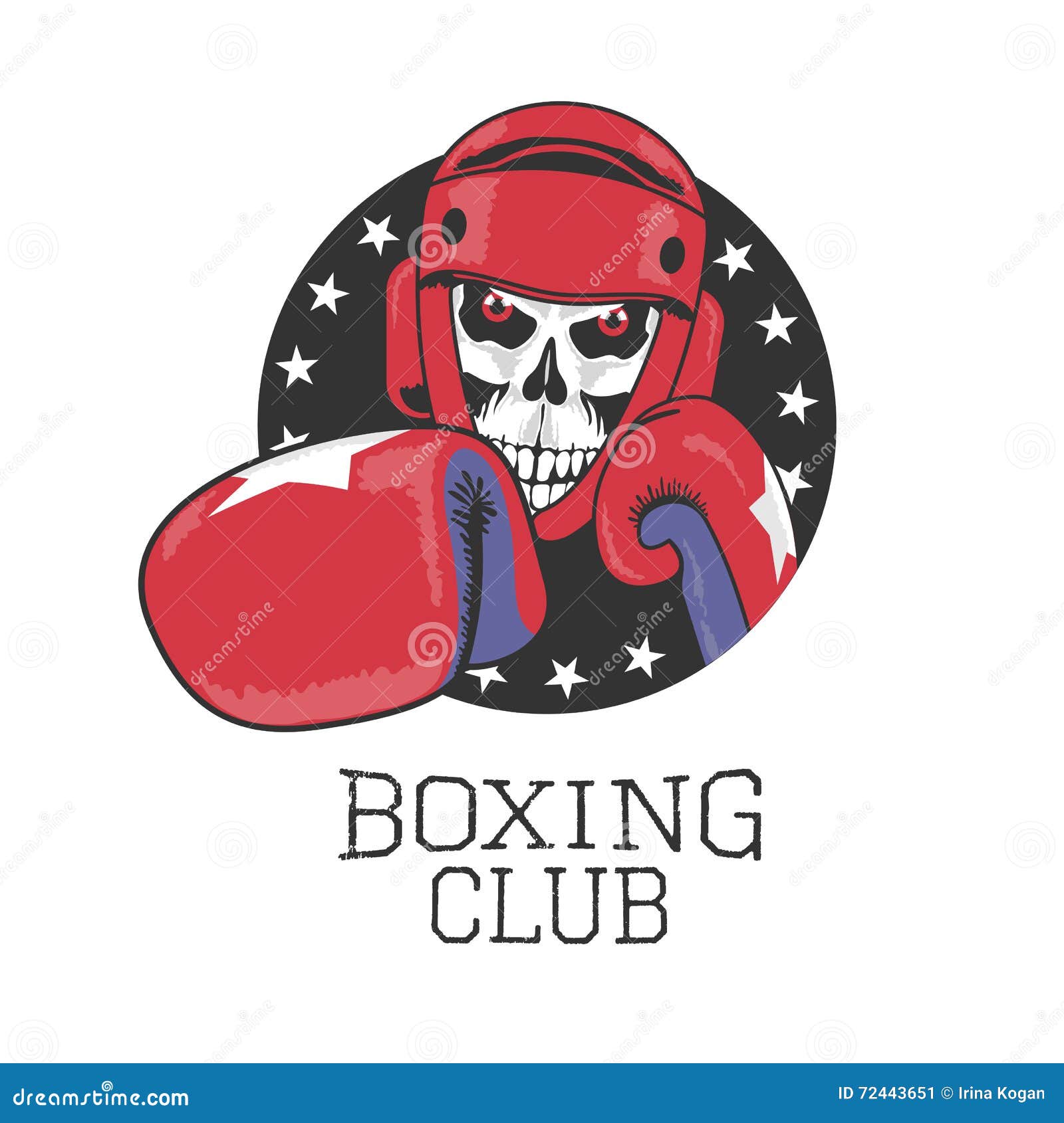 Conception De Vecteur De Club De Boxe, Signe, Logo, Label Illustration ...