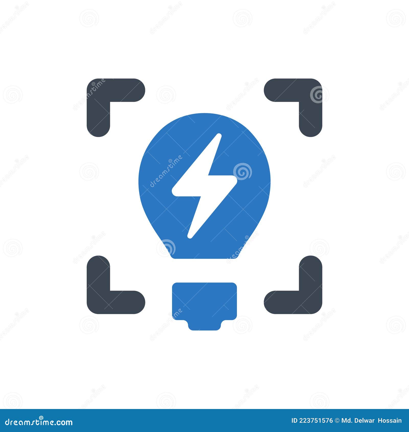 Conception icon stock vector. Illustration of theory - 223751576