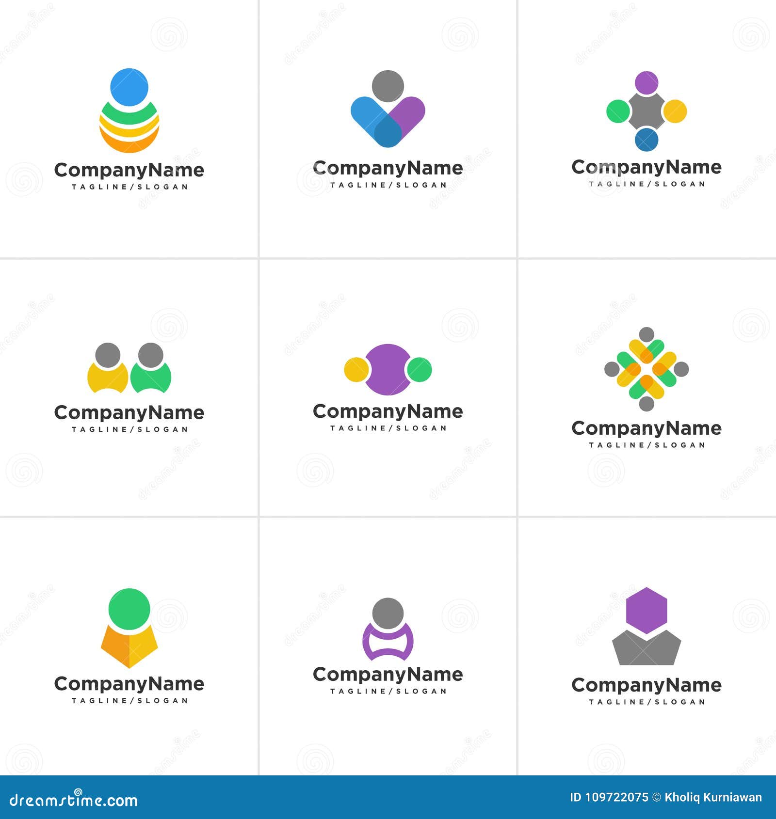 Conception Personnelle De Logo Illustration de Vecteur - Illustration ...