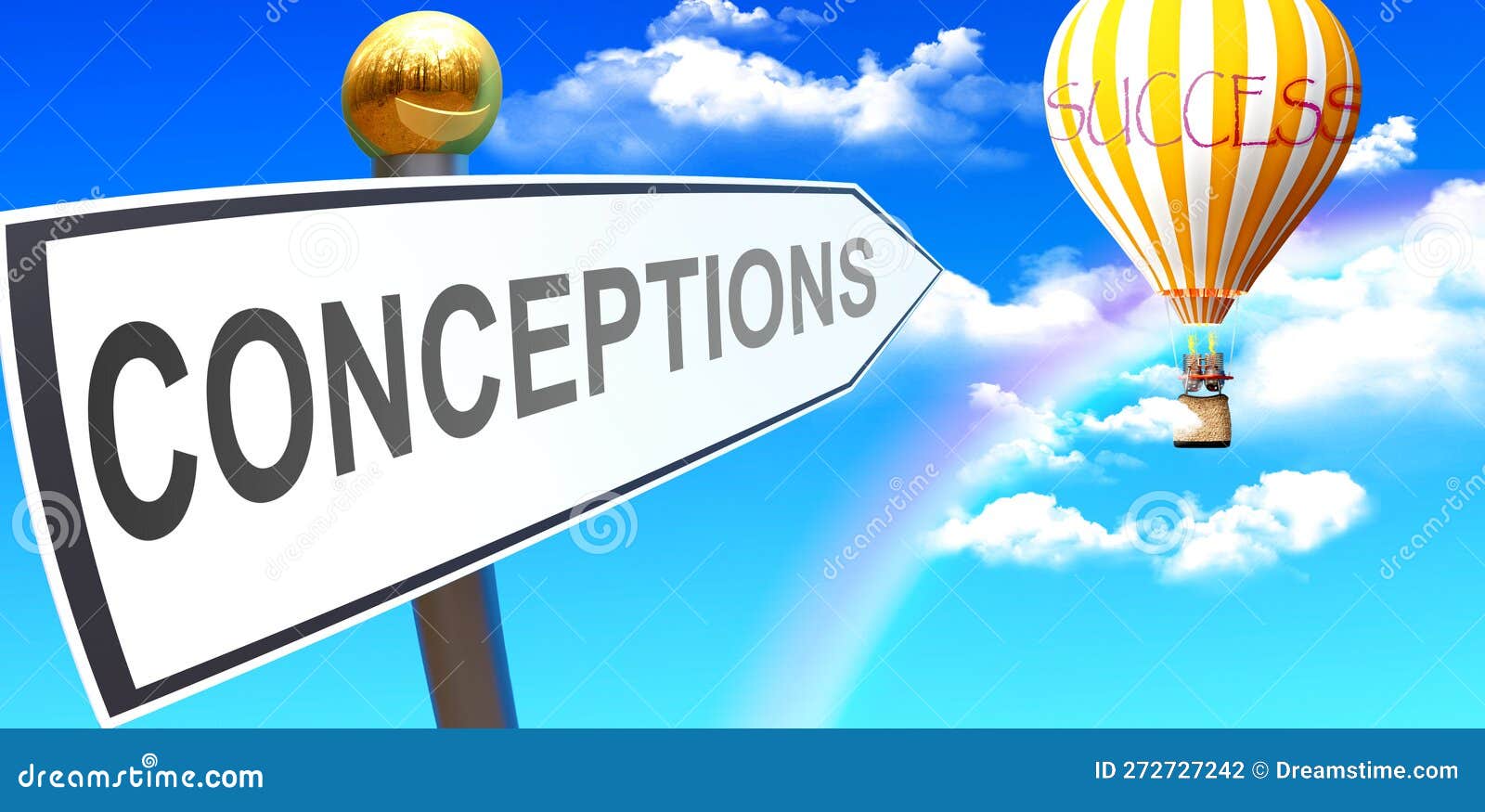 Conceptions And Success - Pictured As Word Conceptions And A F1 Car, To ...