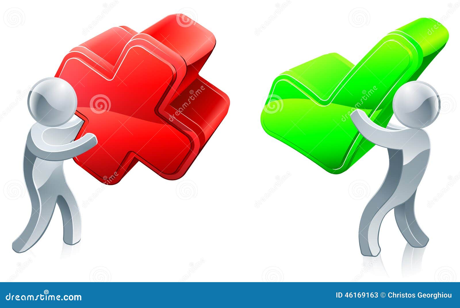 Concepto Correcto E Incorrecto Ilustración del Vector - Ilustración de ...