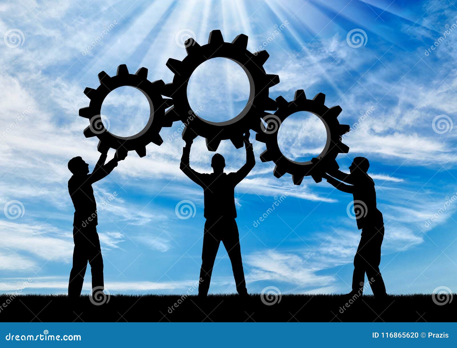 Concepto De Beneficio Mutuo Foto de archivo - Imagen de unidad ...