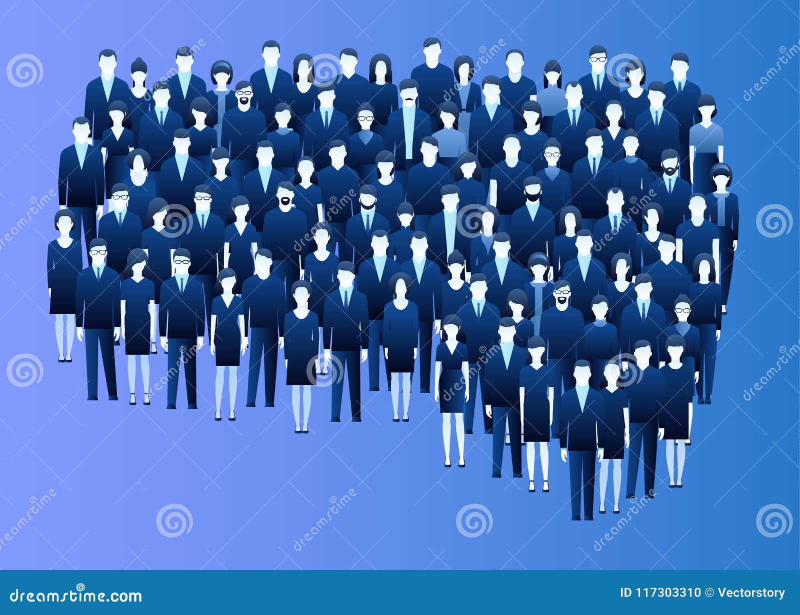 Concepto de comunidad ilustración del vector. Ilustración de hombre ...