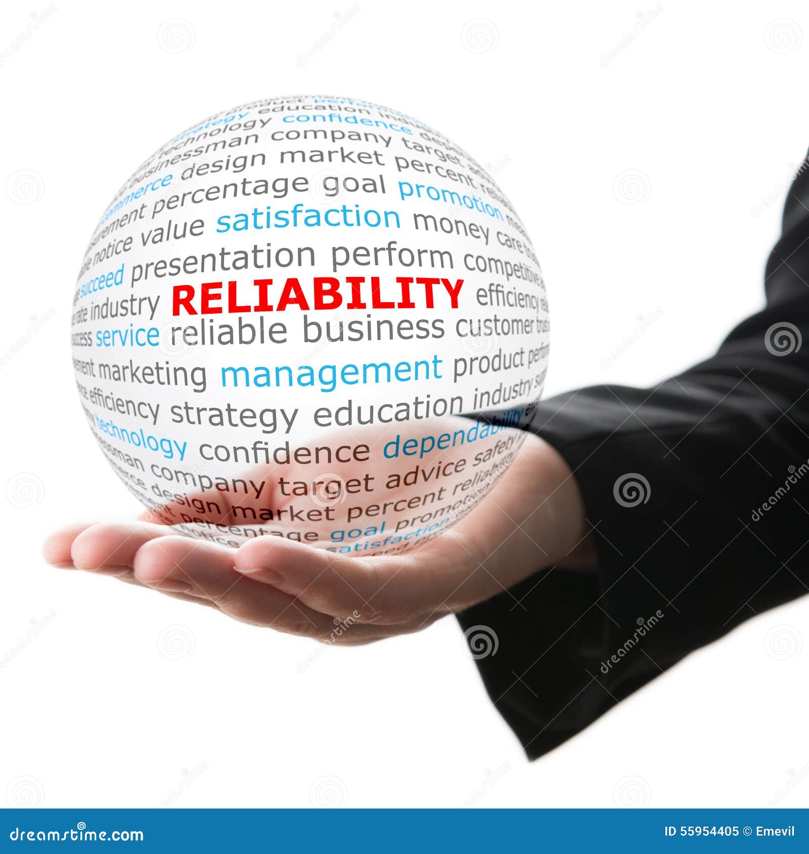 Concepto De Confiabilidad En Negocio Imagen de archivo - Imagen de ...