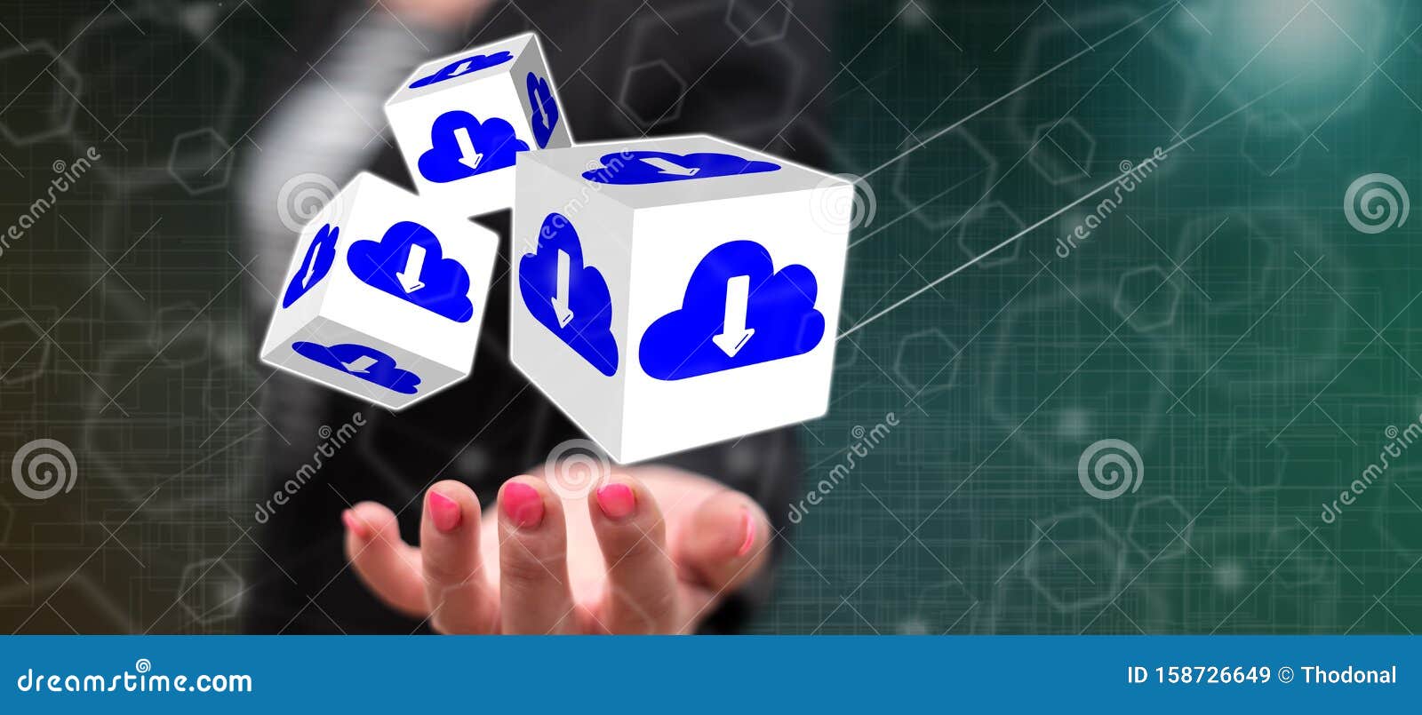 Concepto De Descarga De Datos Imagen de archivo - Imagen de database ...