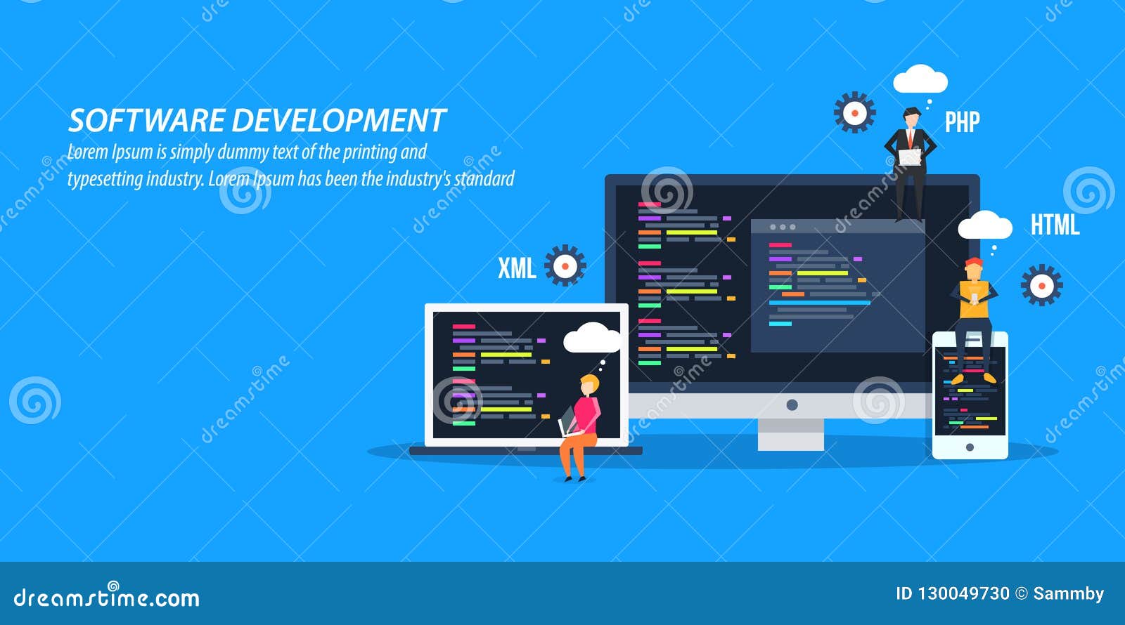 Concepto De Diseño Plano Del Desarrollo De Programas, Codificación ...