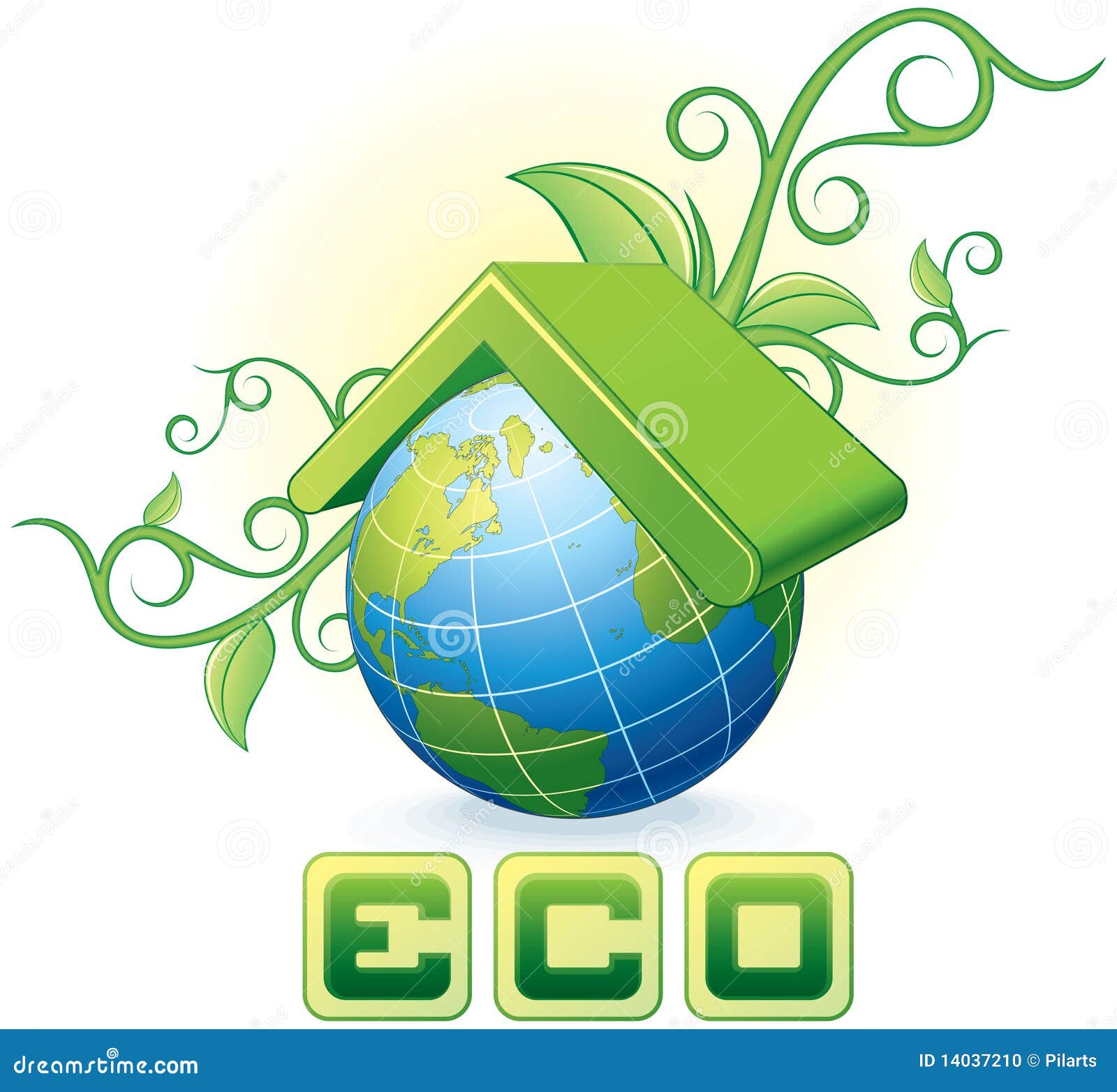 Concepto De Eco Imagen. Imagen: 14037210