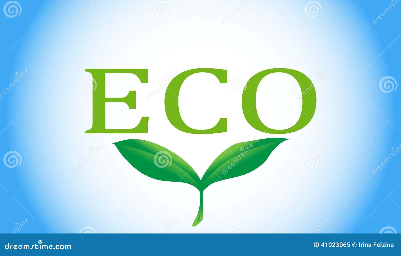 Concepto de Eco ilustración del vector. Ilustración de fondo - 41023065