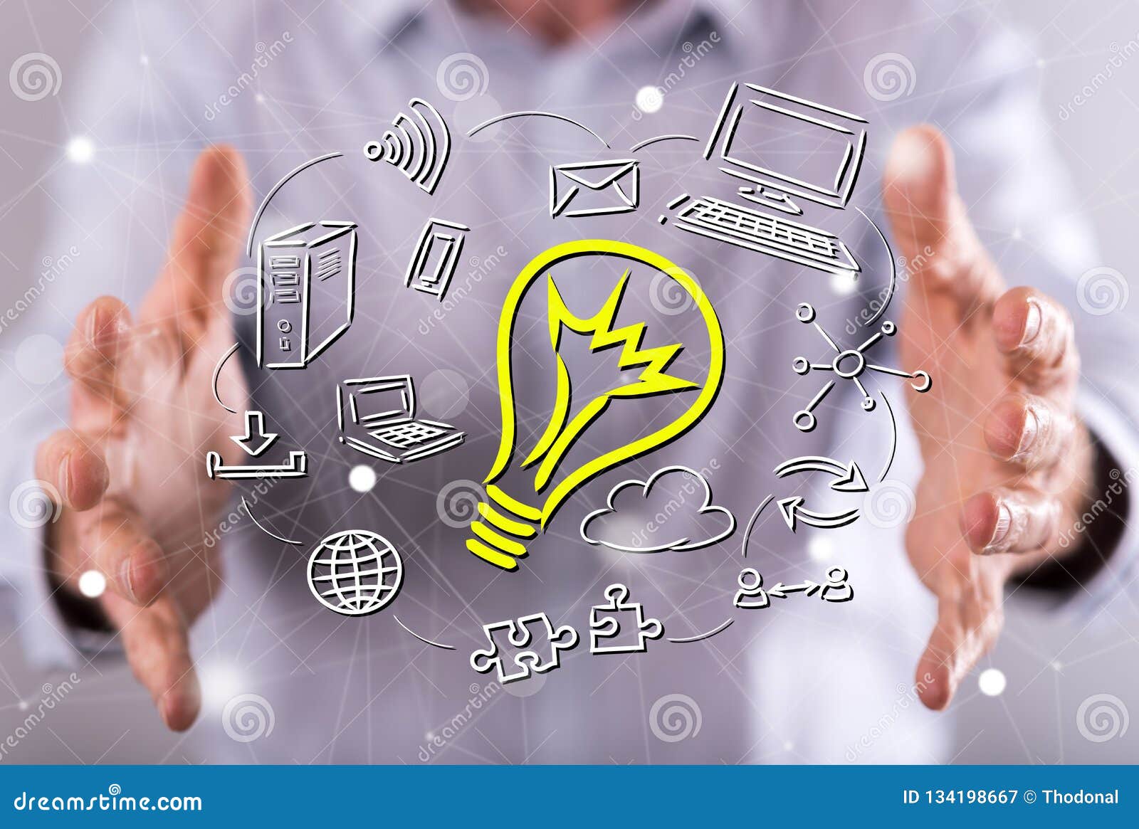 Concepto De Idea Innovadora Imagen de archivo - Imagen de concepto ...